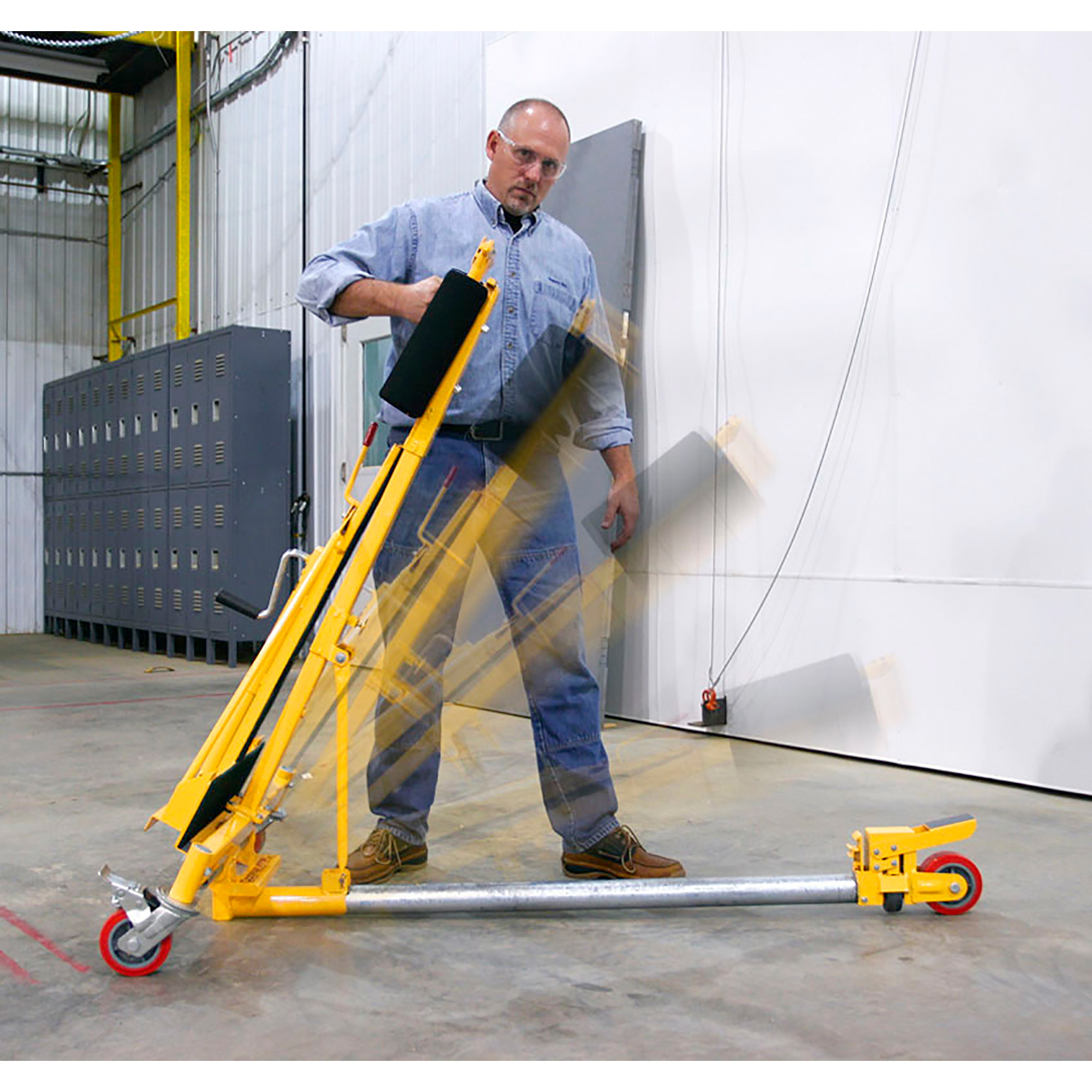 Doorminator Door Handler, 400-Lb. Capacity, 67in.L x 39in.W x 62in.H ...