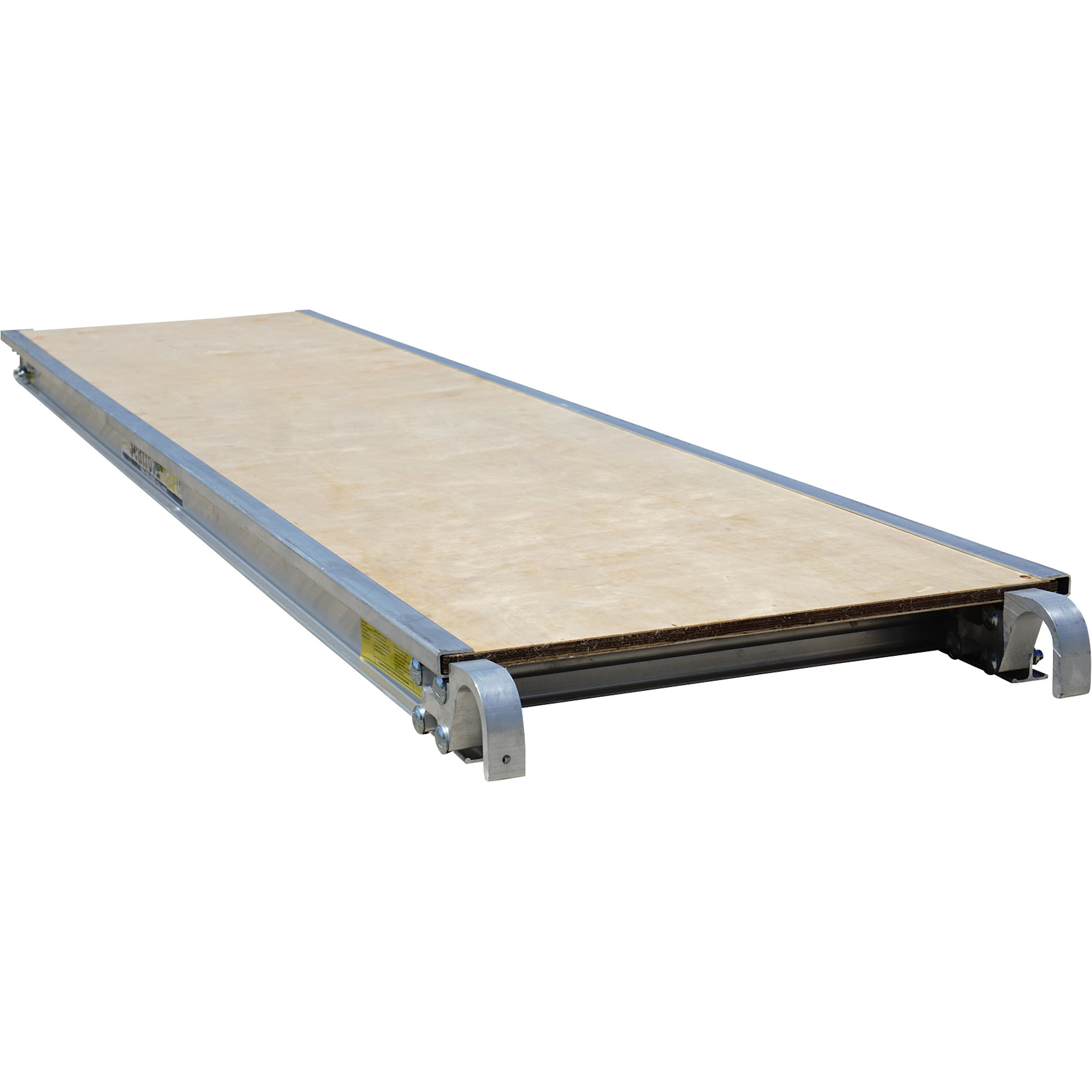 ScaffoldMart 7ft. Aluminum/Plywood Walkboard, 11,000-Lb. Uniform Load ...