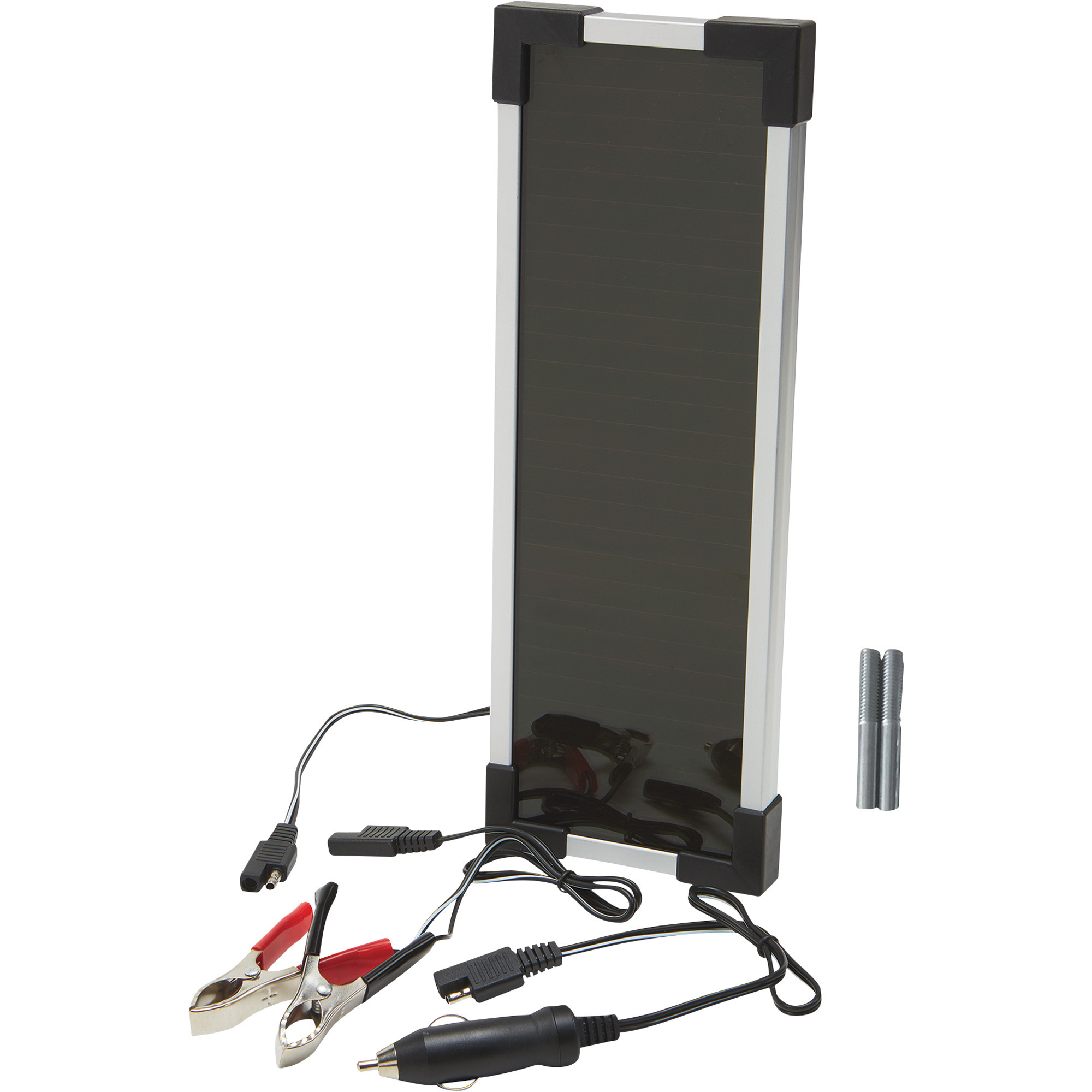 Nature Power Amorphous Solar Panel Battery Maintainer Kit, 2 Watts ...