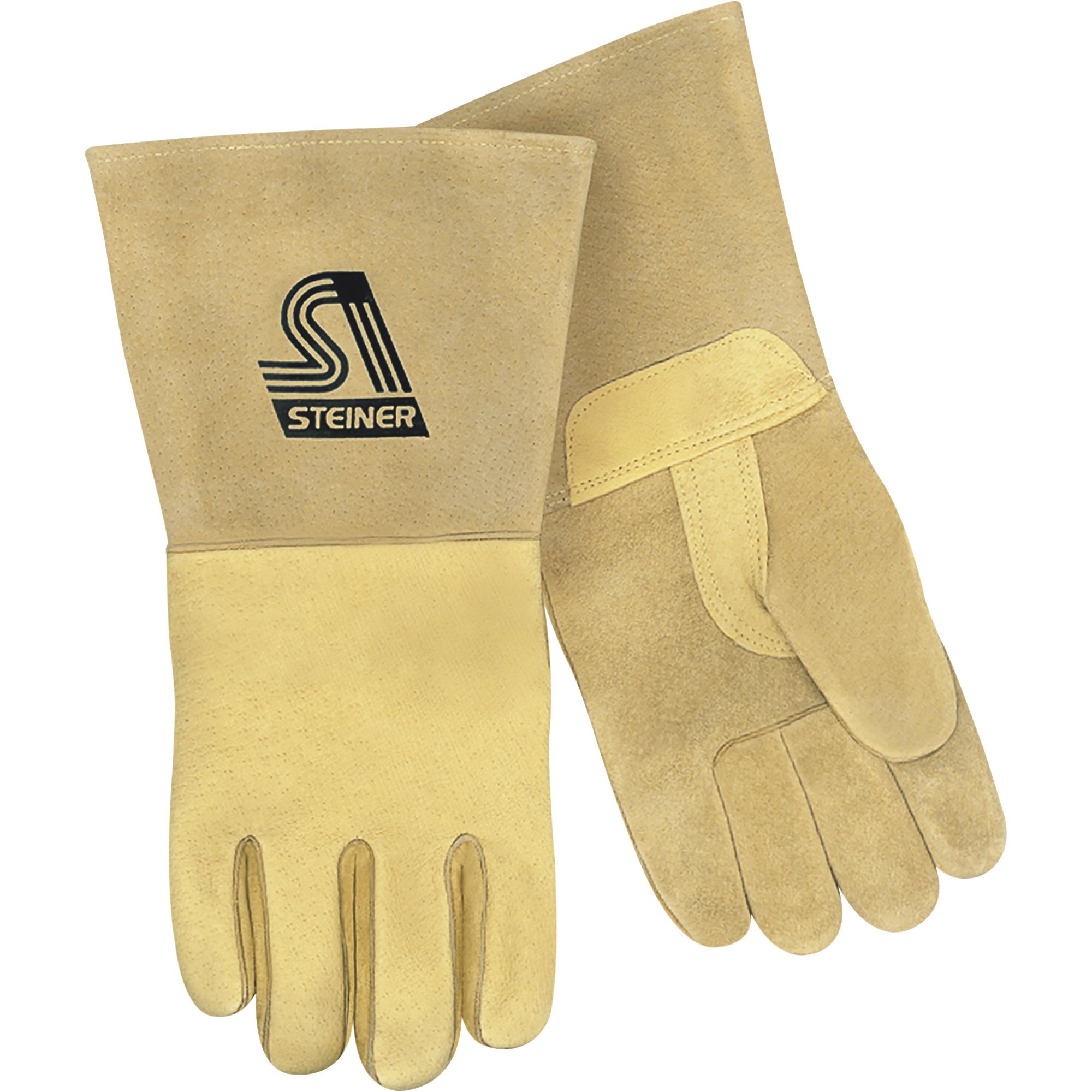 Steiner Pigskin Leather MIG Welding Gloves — Tan, X-Large, Pair, Model# P750 | Northern Tool