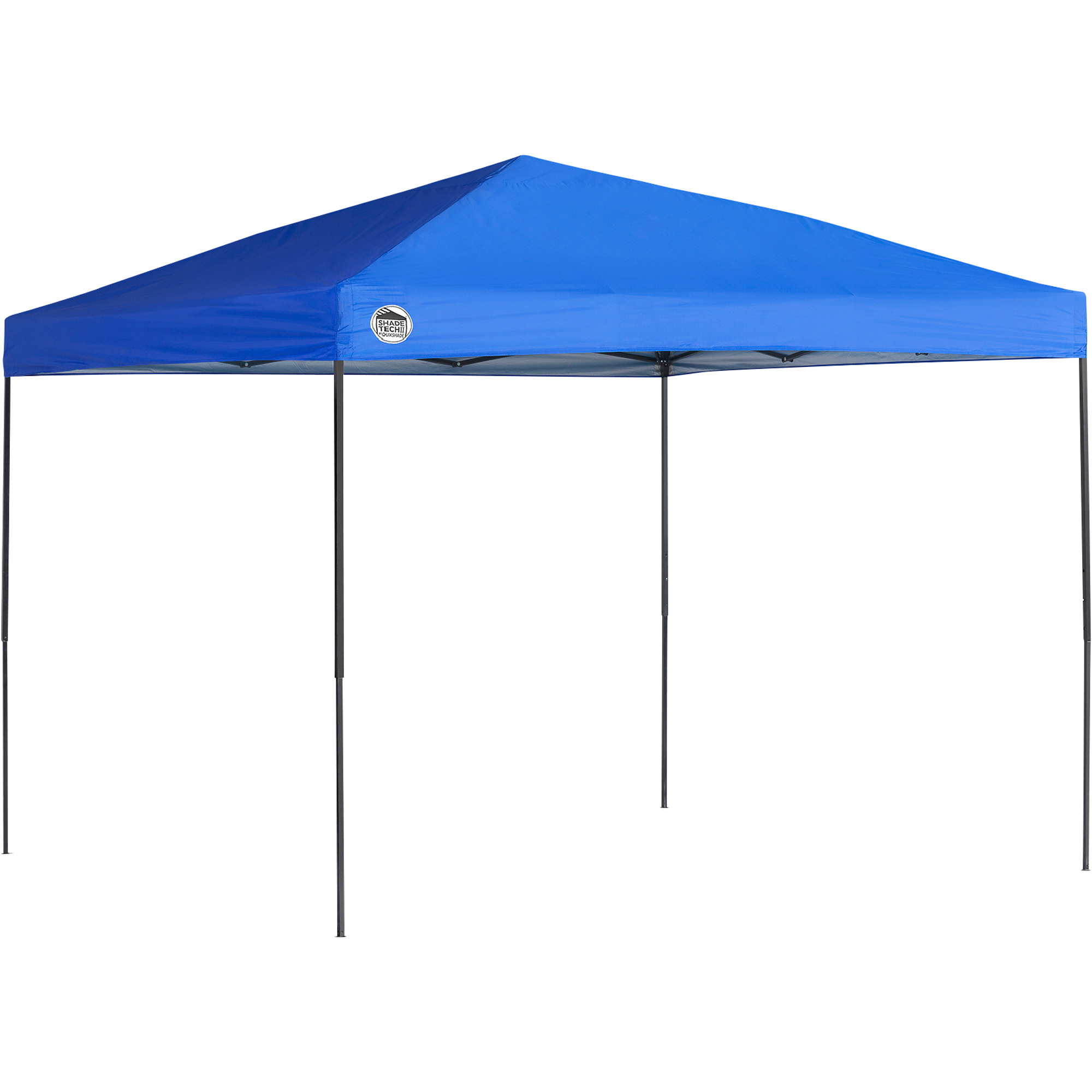 Quick Shade Shade Tech ST100 Pop-Up Canopy, 10ft. x 10ft., Blue ...