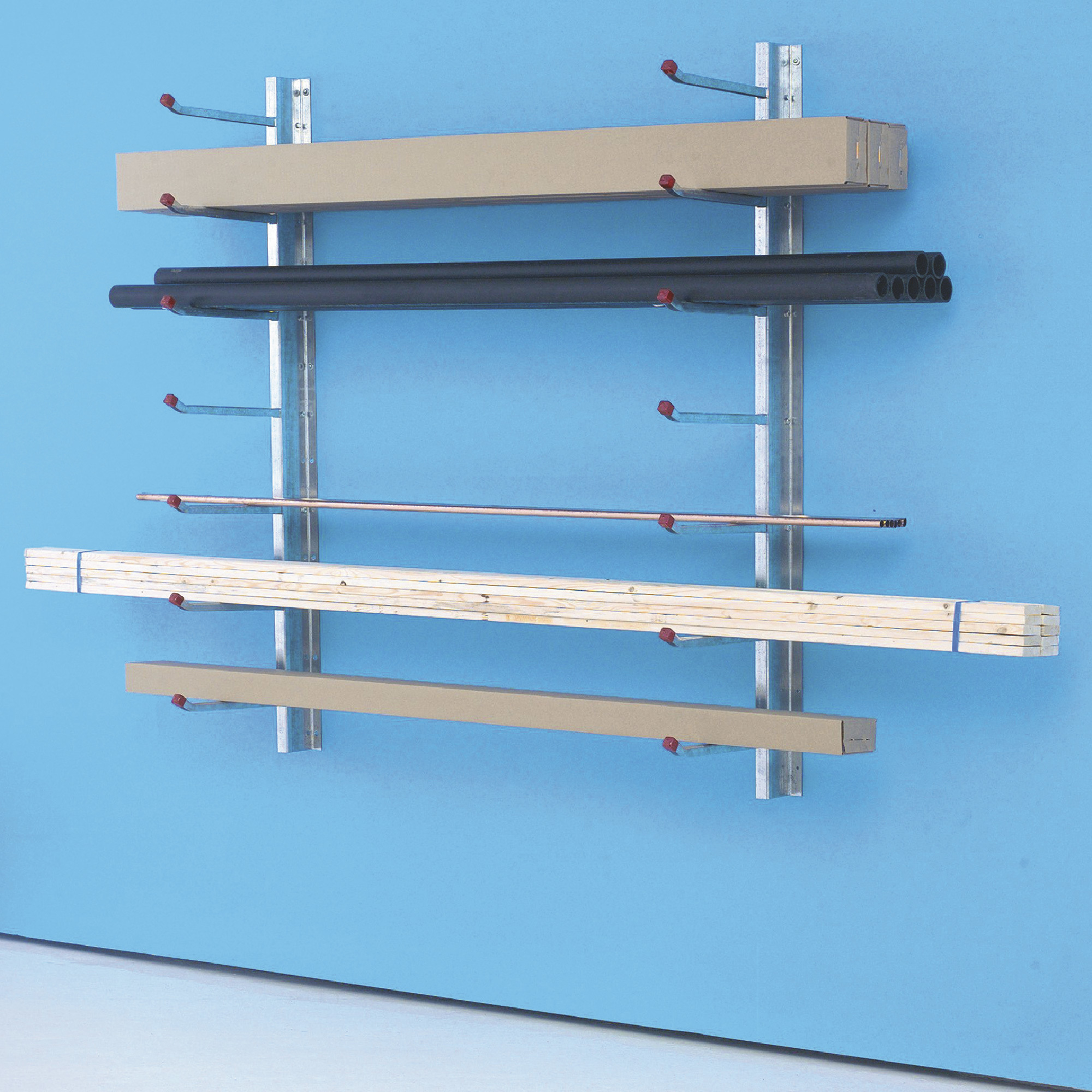 West 56in. Wall Mount Storage Rack, Model# 1234 | Northern Tool