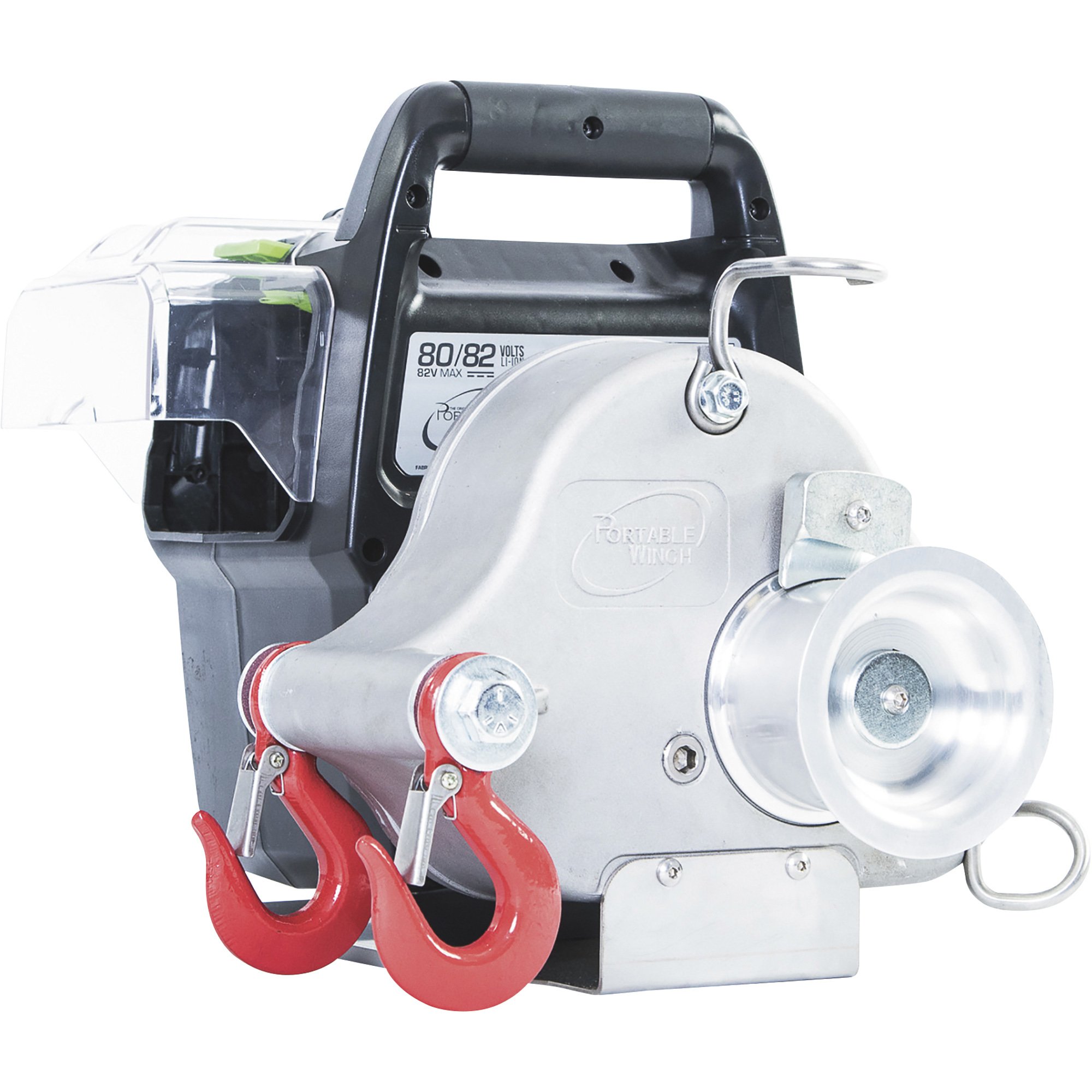 Portable Winch Battery-Powered Portable Capstan Winch with Accessories ...