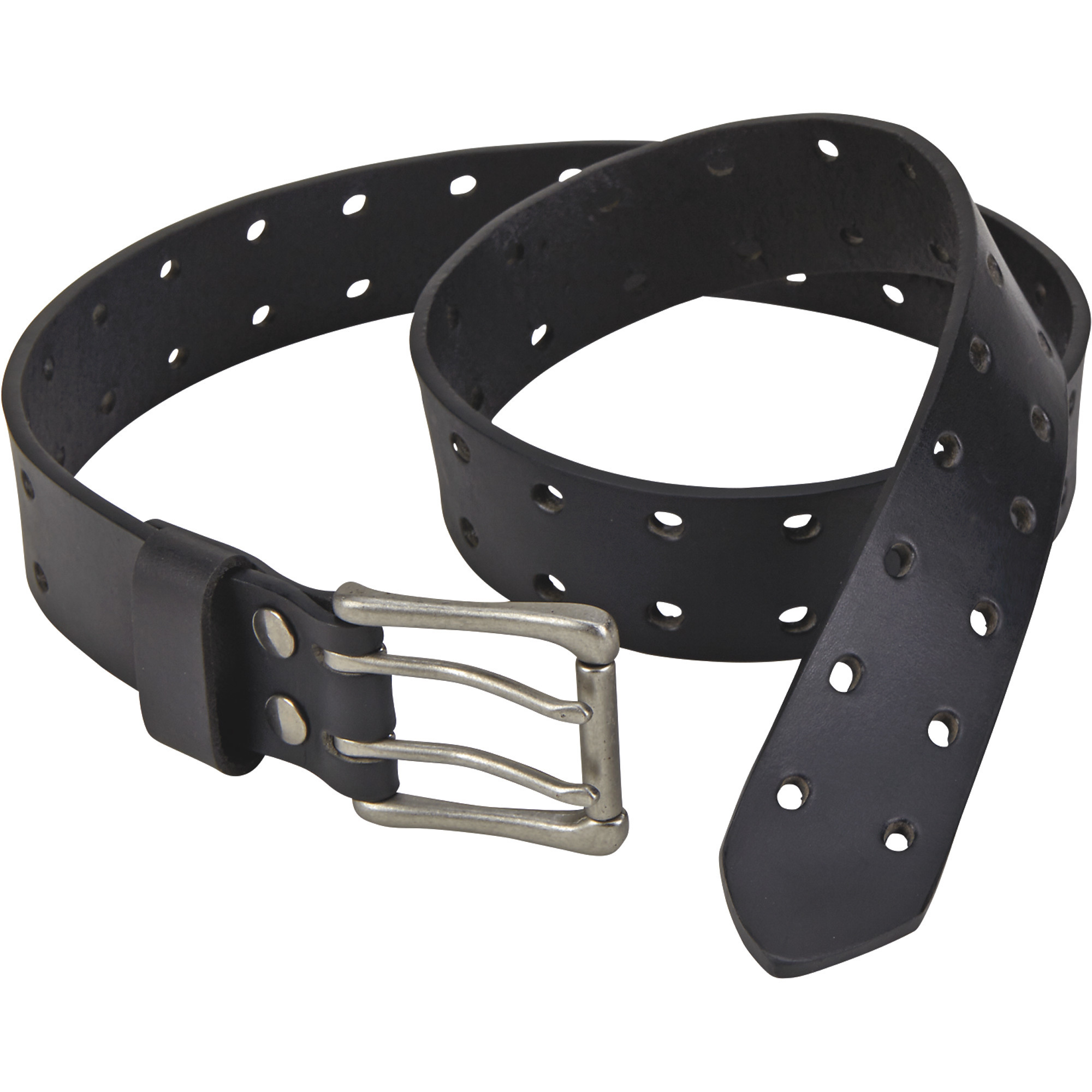 Gravel Gear Men's Double-Perforation Belt - Black, Size 40, Model# 9761 ...