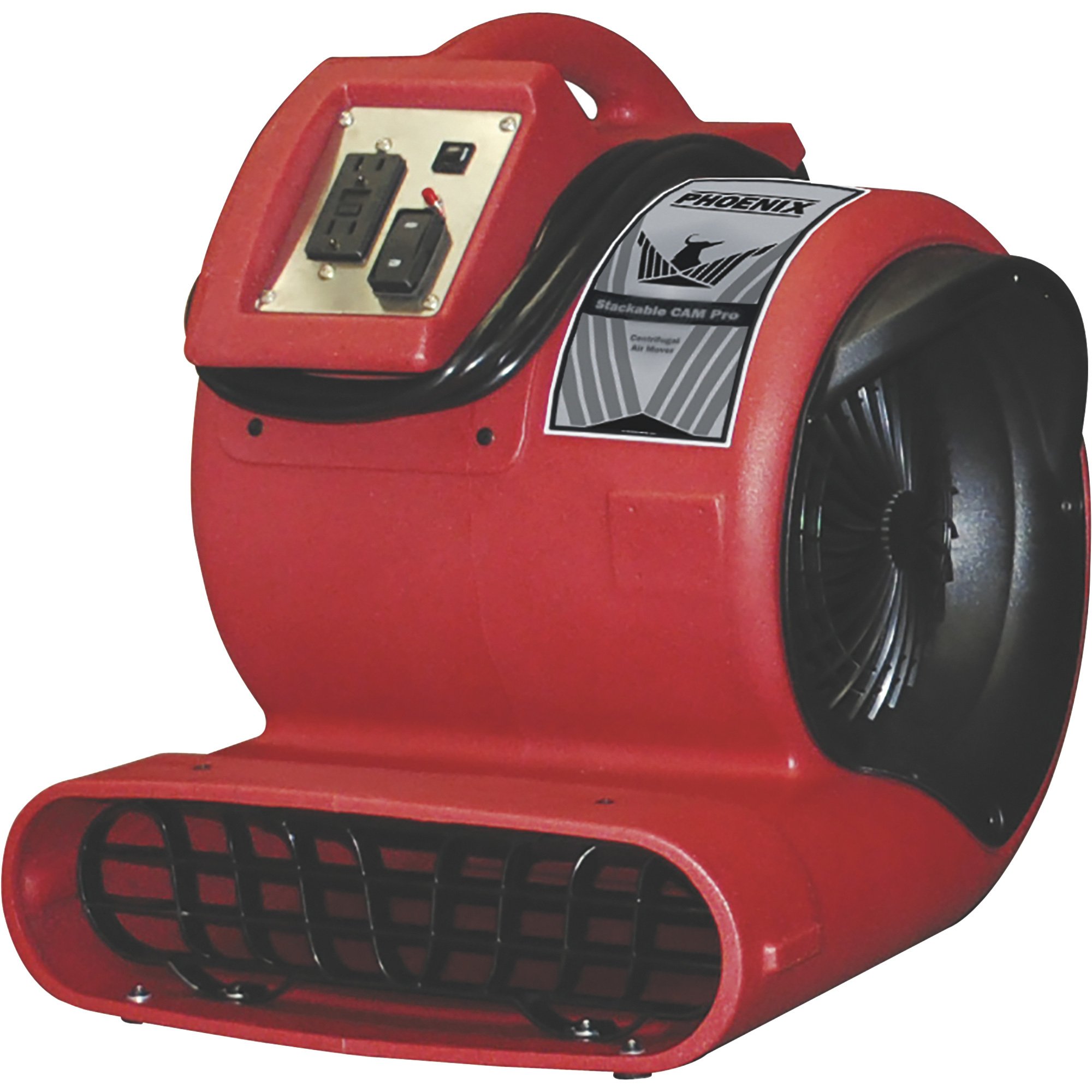 Phoenix Restoration Equipment Stackable CAM PRO-S Air Mover — 1,050 CFM ...