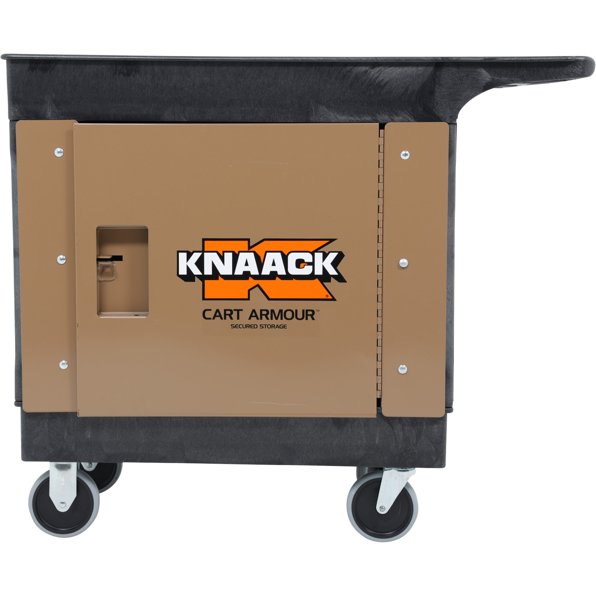 KNAACK Cart Armour Mobile Cart Security Paneling, Fits Rubbermaid Cart ...