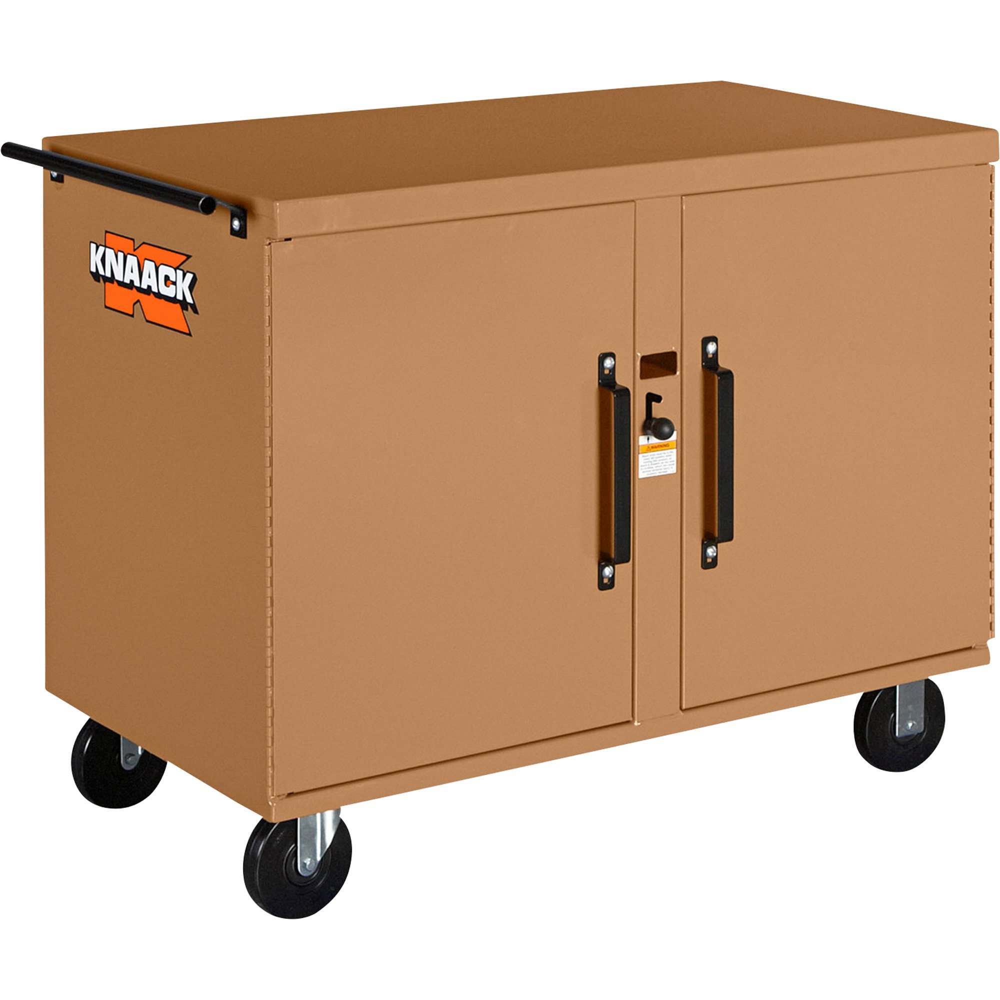 KNAACK Storagemaster Rolling Workbench — Tan, 1125-Lb. Capacity, Model ...
