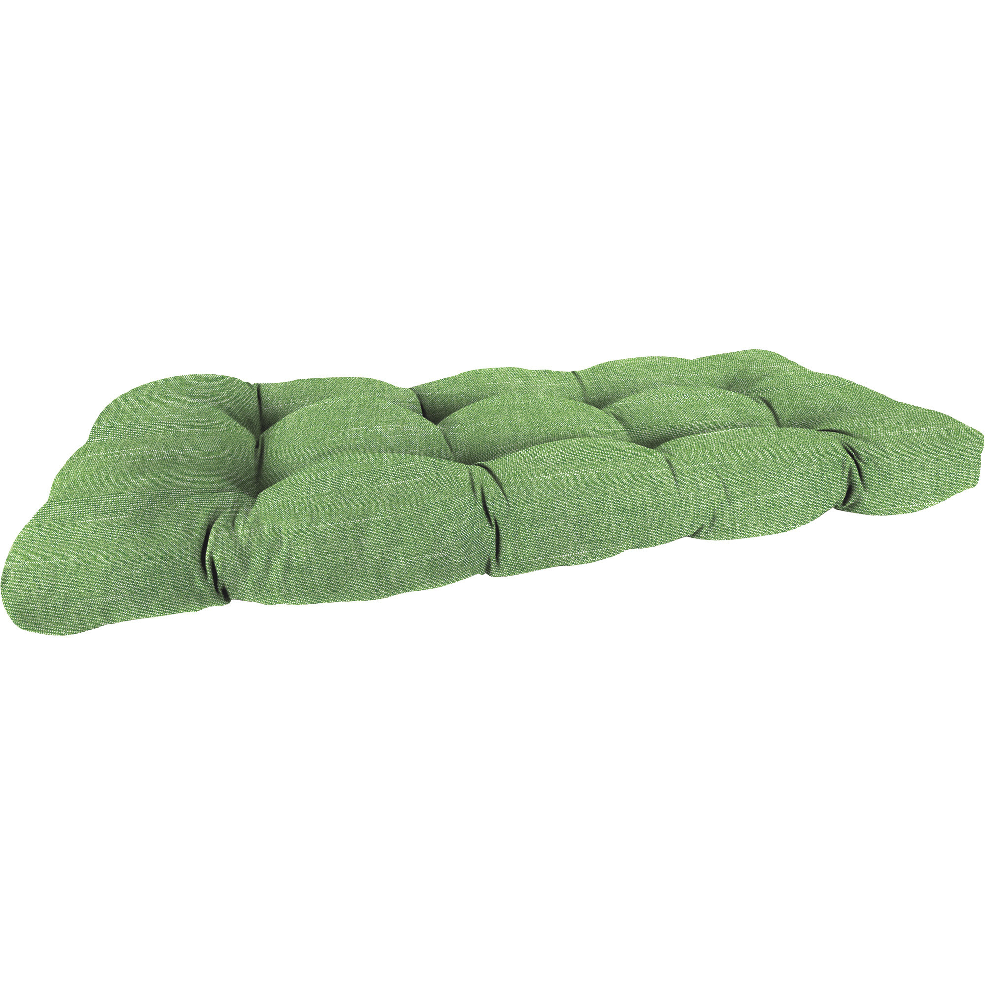 Jordan Manufacturing 44in. Wicker Settee Cushion, Spun Polyester, Tory ...