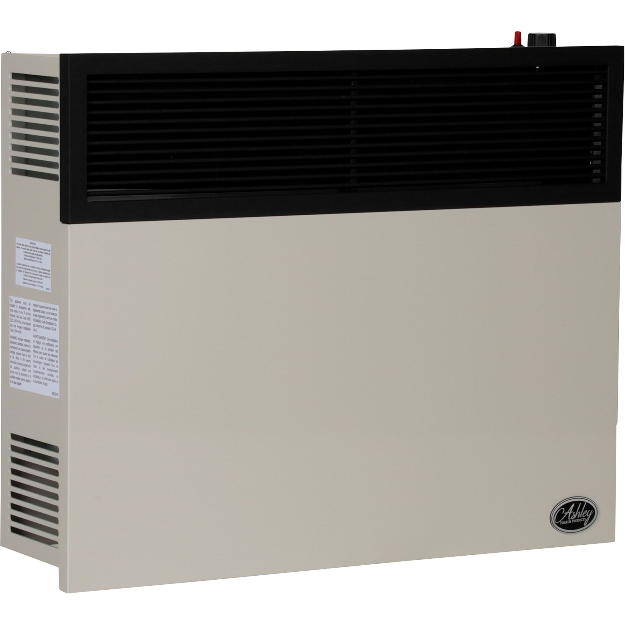 Ashley Hearth Direct Vent Natural Gas Wall Heater with Venting — 25,000 ...