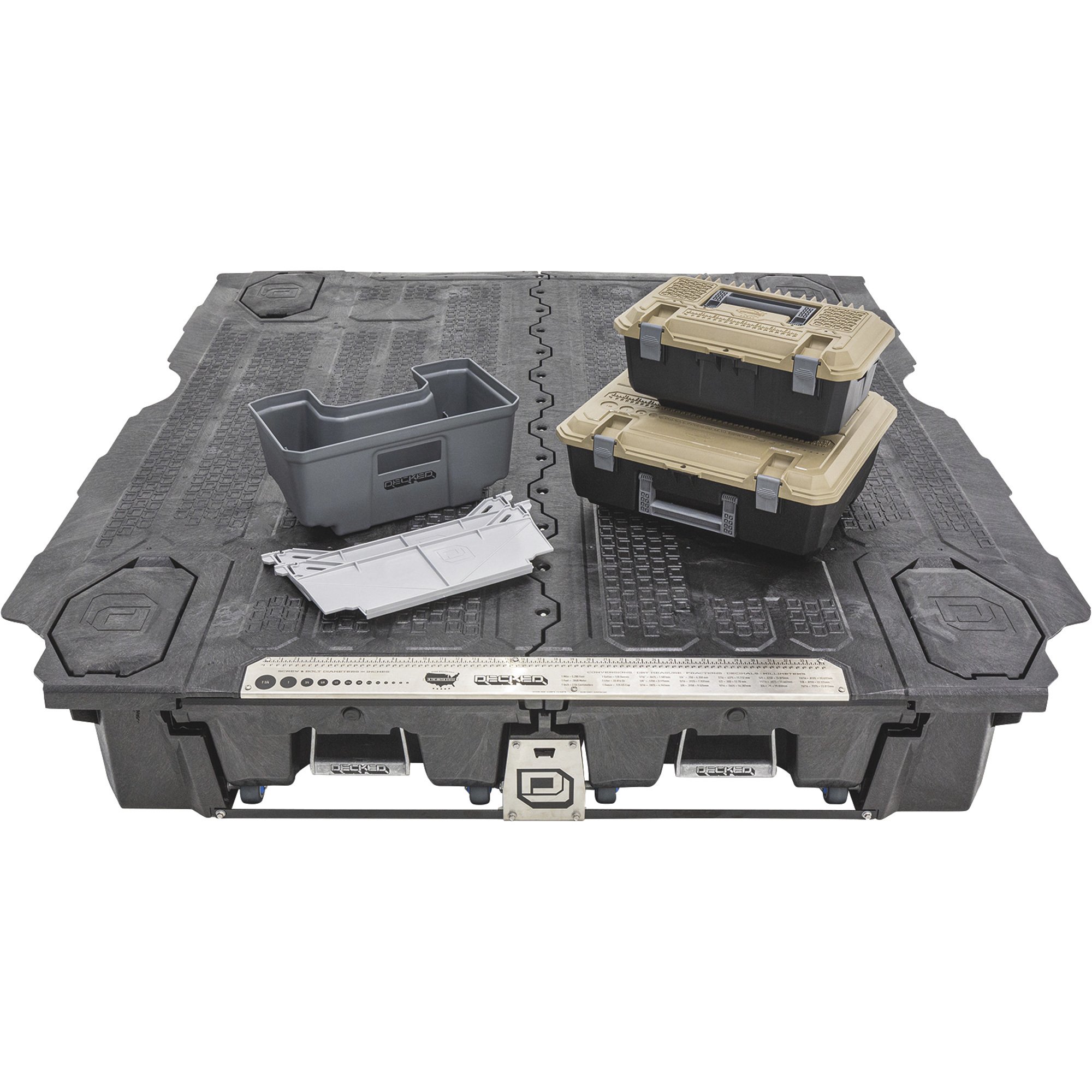 DECKED 2-Drawer Pickup Truck Bed Storage System — For GM Silverado or ...