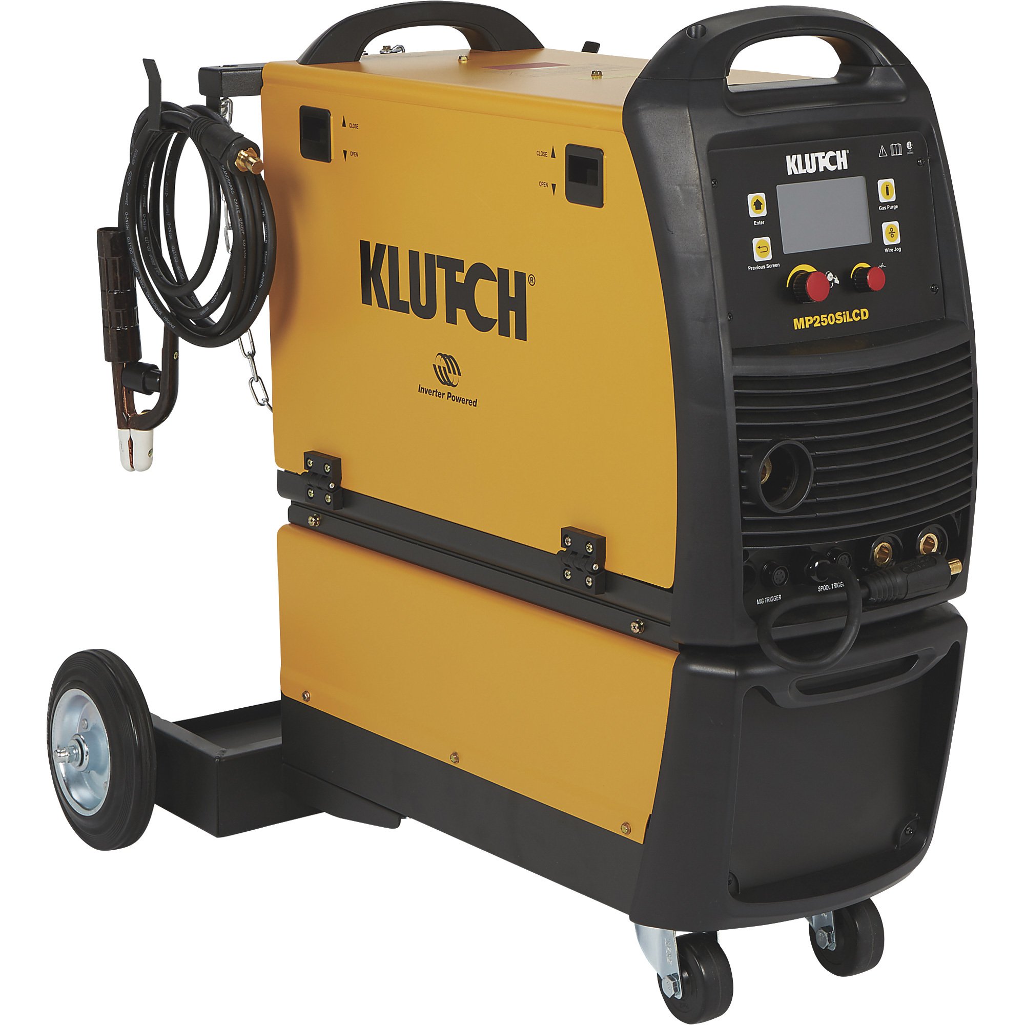 Klutch Reconditioned MIG Welder with Multi Processes, Spool Gun, LCD ...