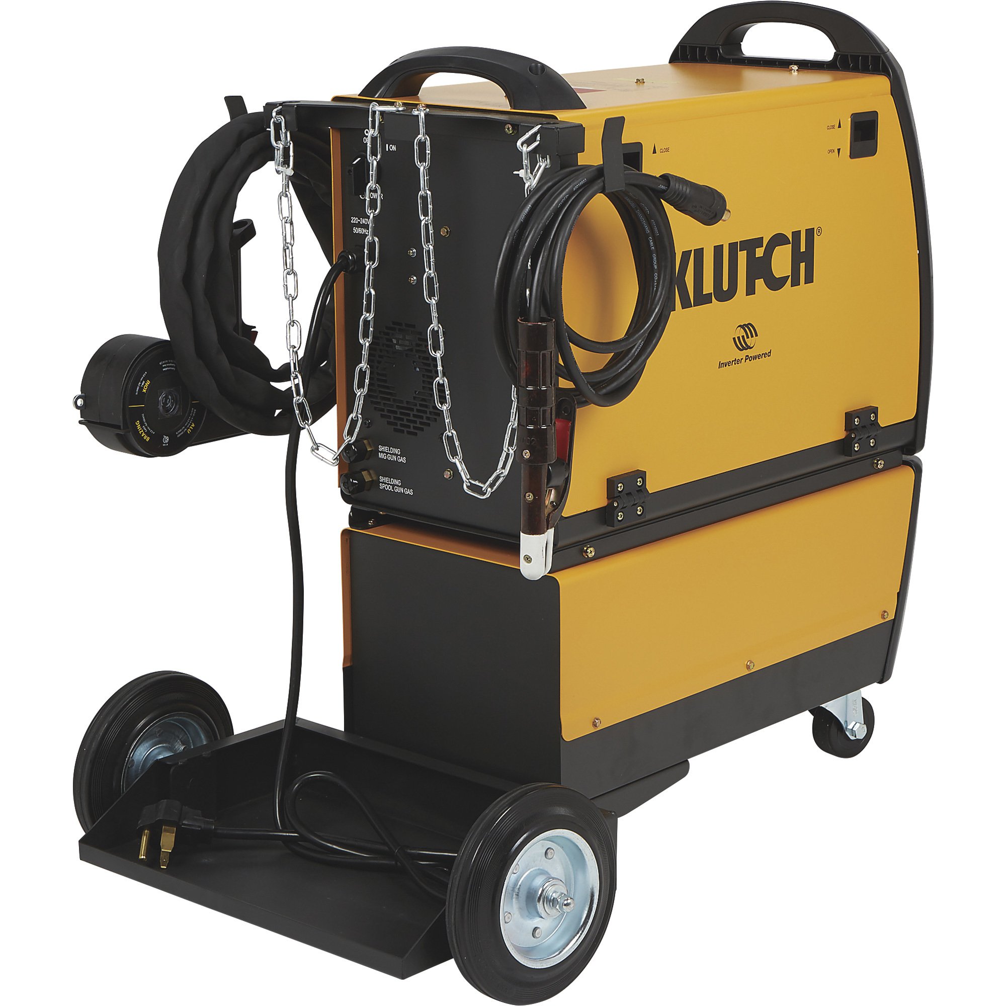 Klutch Reconditioned MIG Welder with Multi Processes, Spool Gun, LCD ...