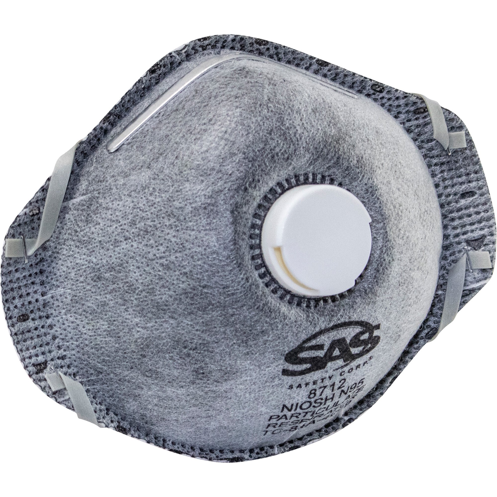 SAS Safety N95 Valved Active Carbon Particulate Respirator Mask — 10-Pk ...