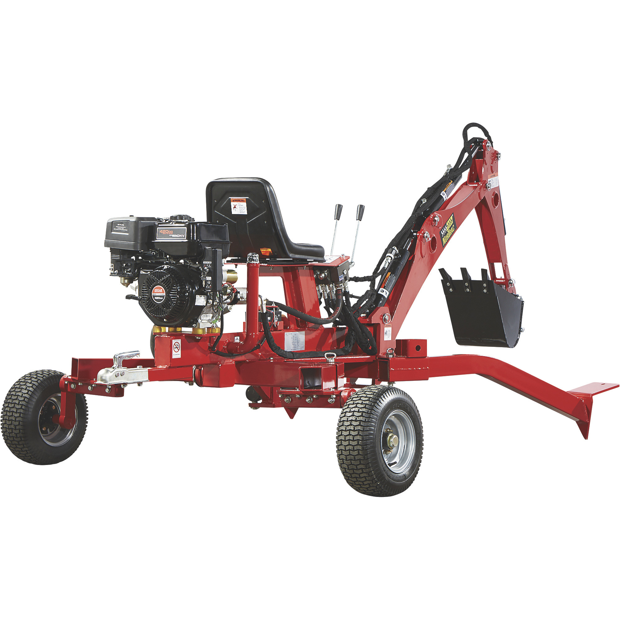 NorTrac Towable Backhoe Trencher, 15 HP | Northern Tool