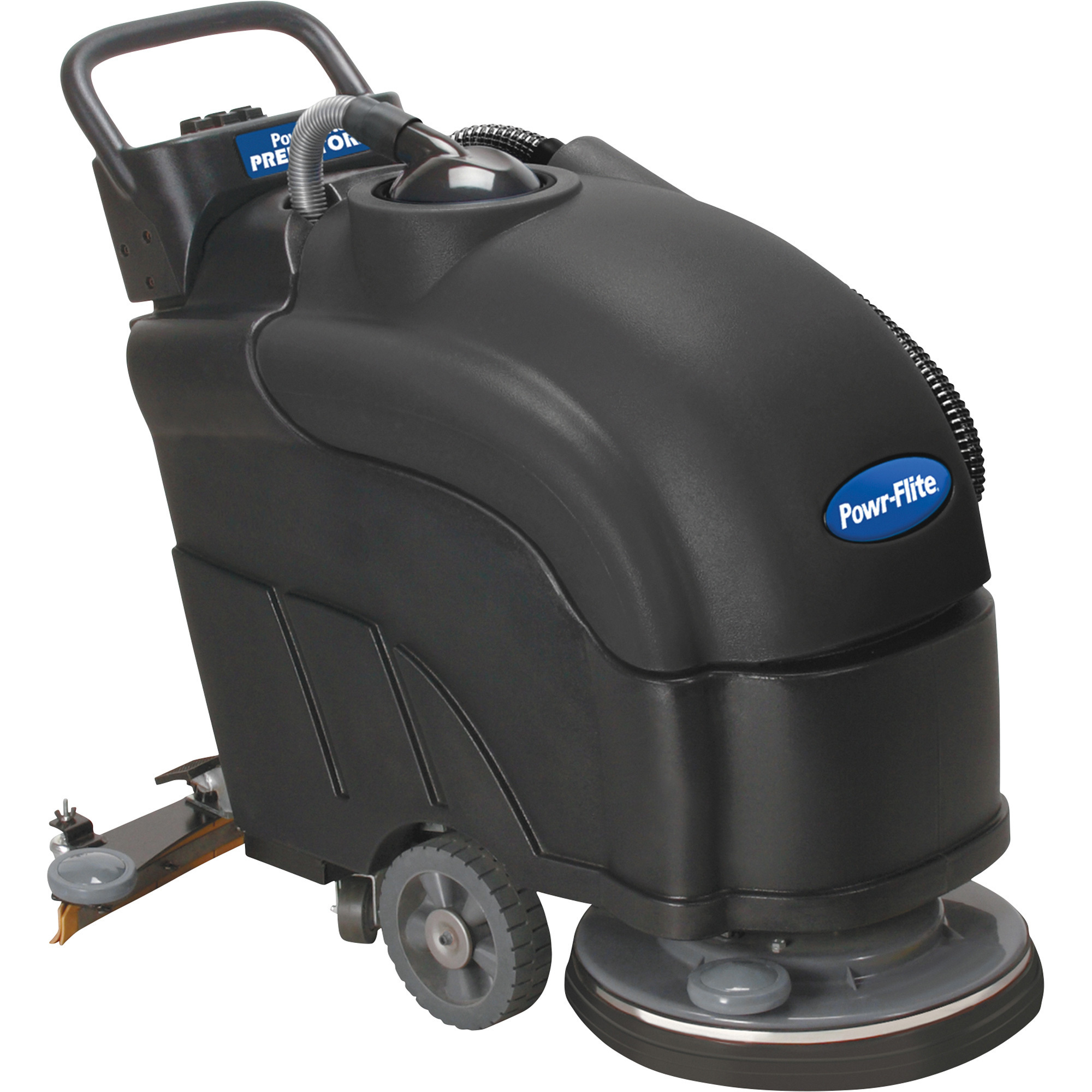 Powr-Flite Predator 20in. Brush Assist Floor Scrubber, 3/4 HP, 200 RPM ...