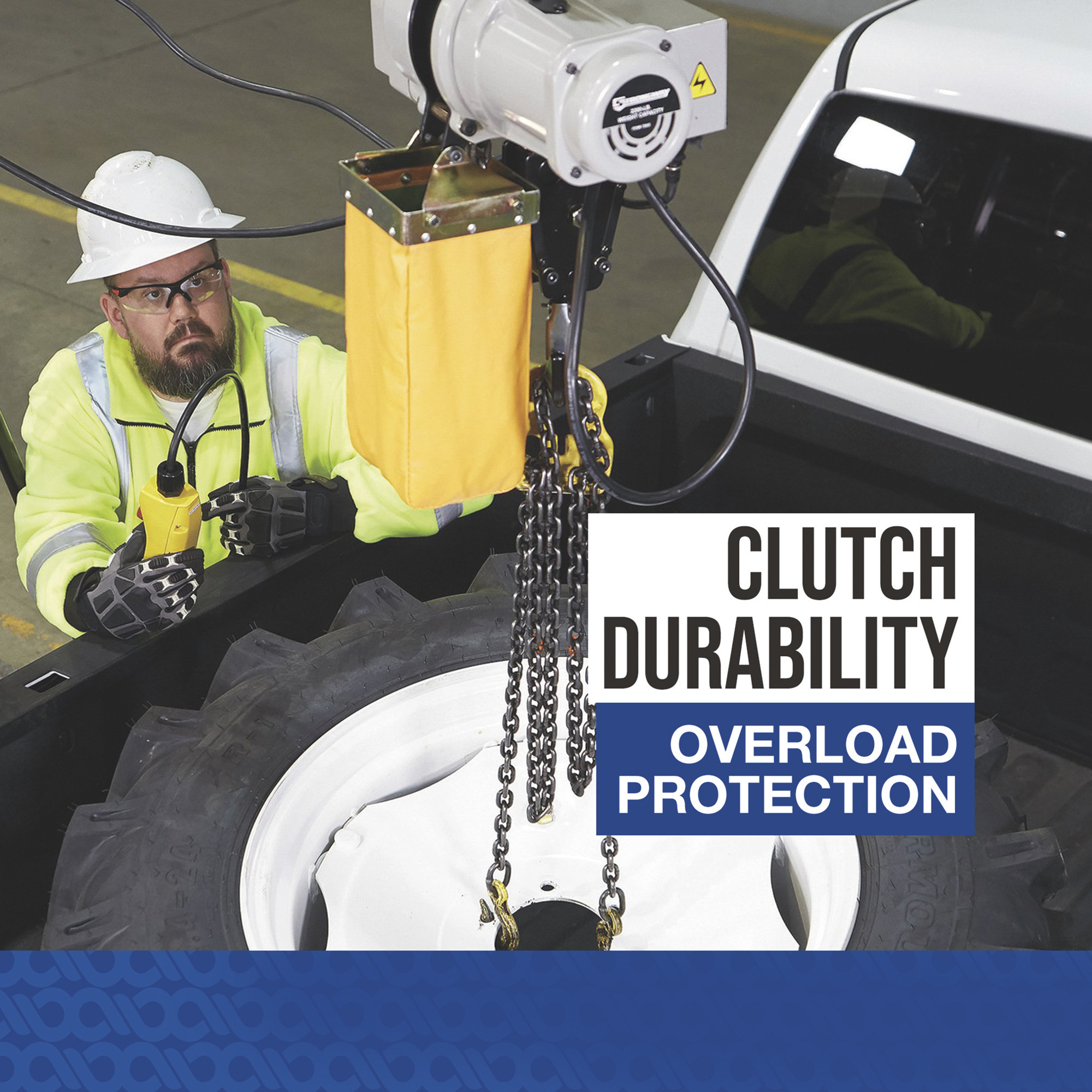 Strongway Electric Chain Hoist, 2-Ton Load Capacity, 9.84ft. Lift ...