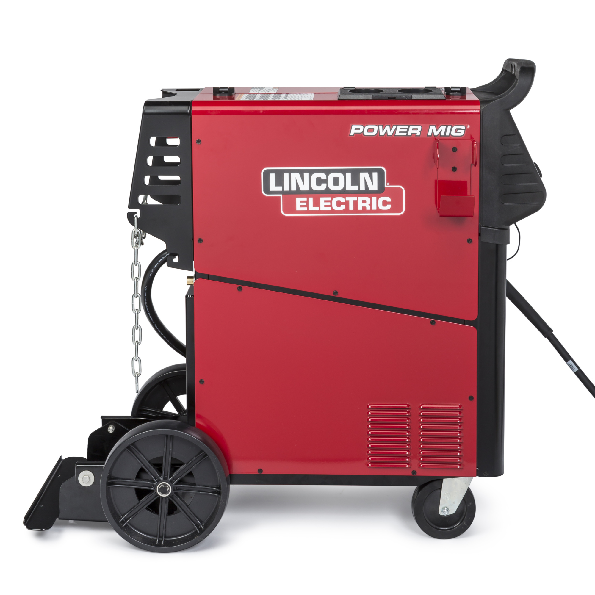 Lincoln Electric Power MIG 260 Flux-Core/MIG Welder with Cart, 208/230 ...