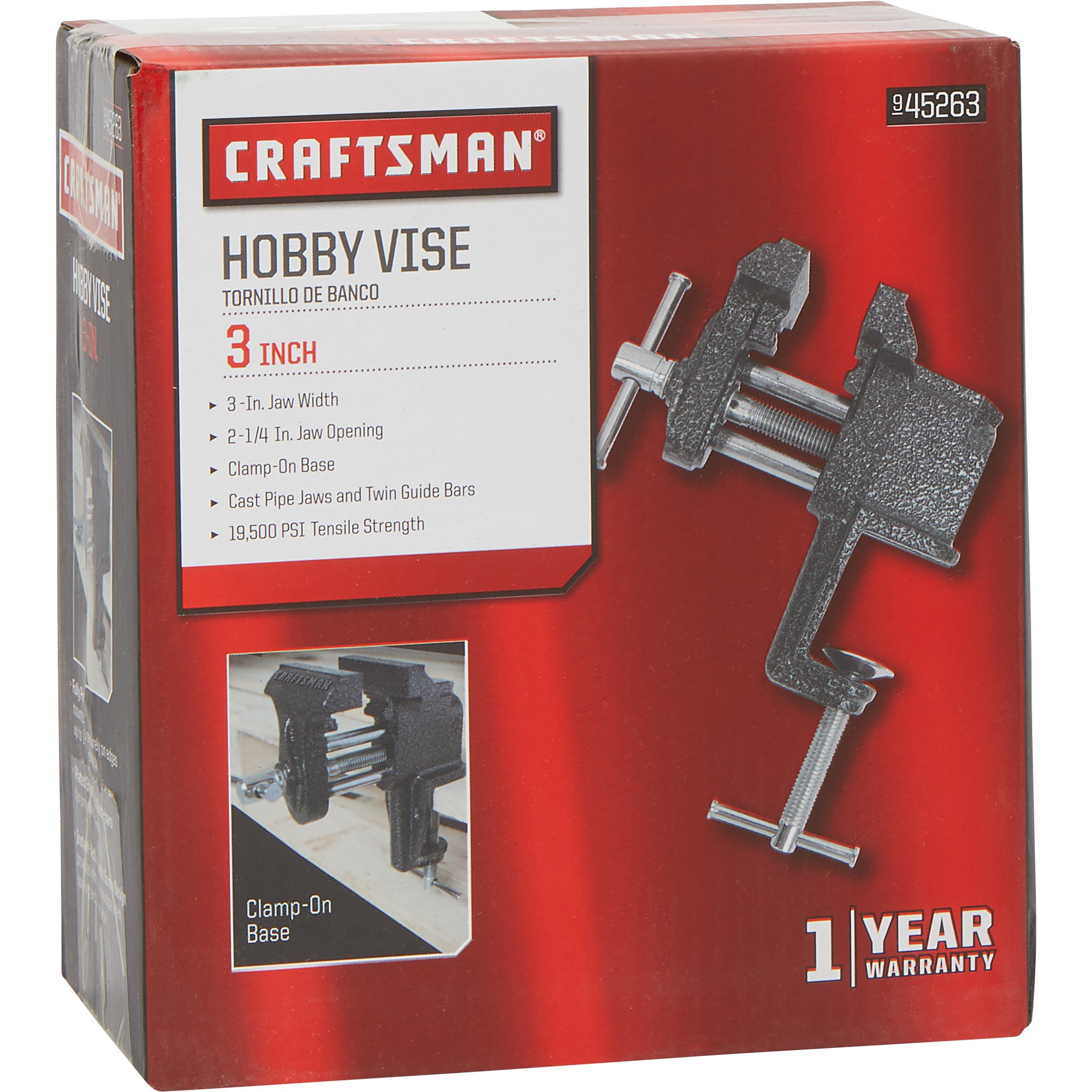 Craftsman 3in. Hobby Vise, Model# 945263 | Northern Tool