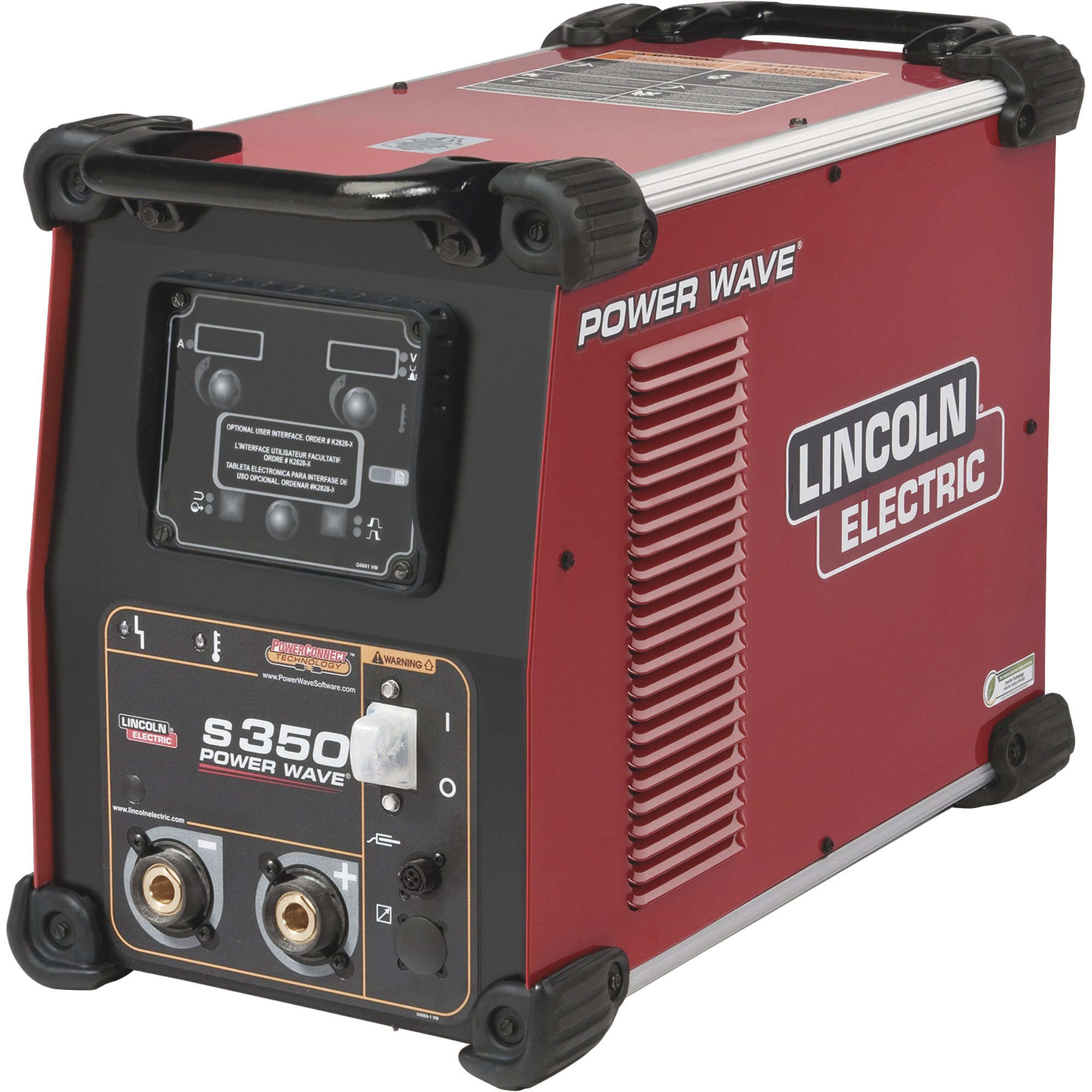 Lincoln Electric Power Wave S350 Advanced Multi-Process Welder — 208/230/380/415/460/575 Volt, 5 ...