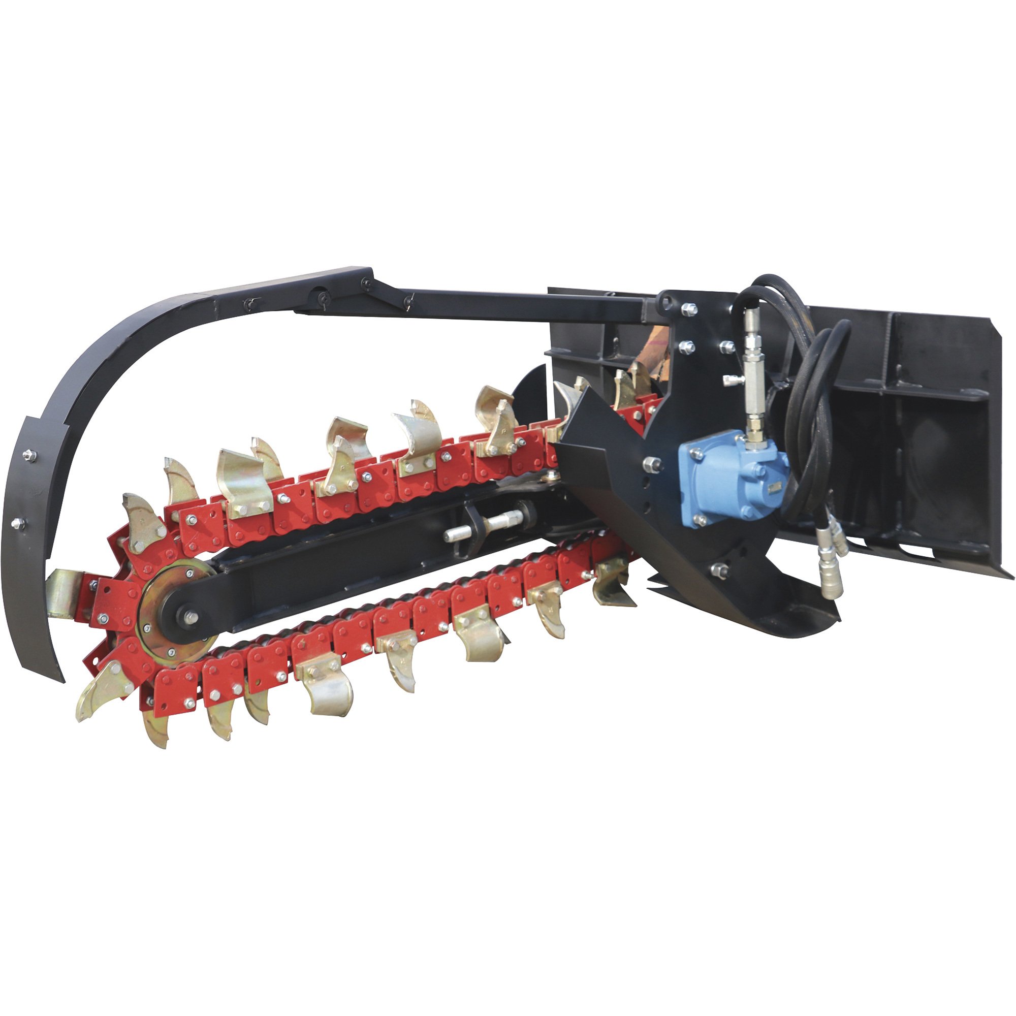 NorTrac Hydraulic Trencher Attachment —35.4in. Cutting Depth | Northern ...