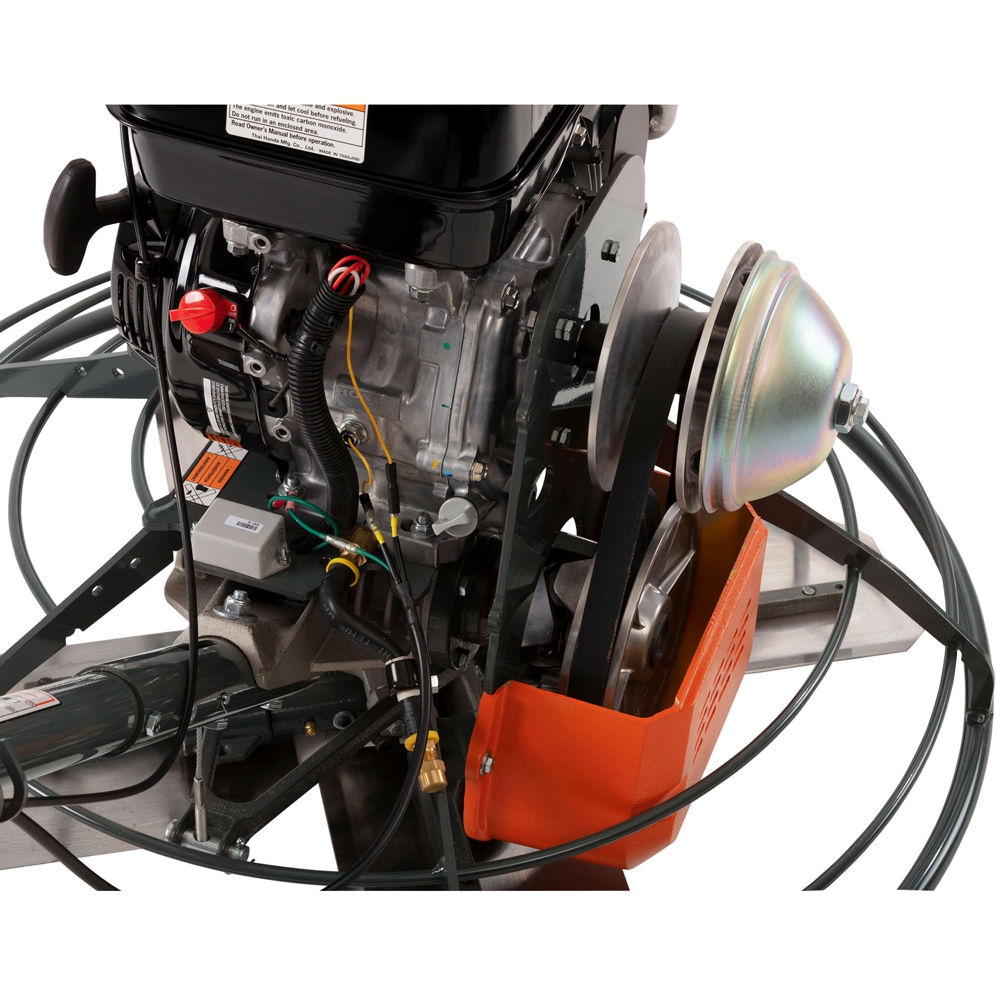 Husqvarna Walk Behind Concrete Trowel, 36in. Diameter, 5 HP Honda GX ...