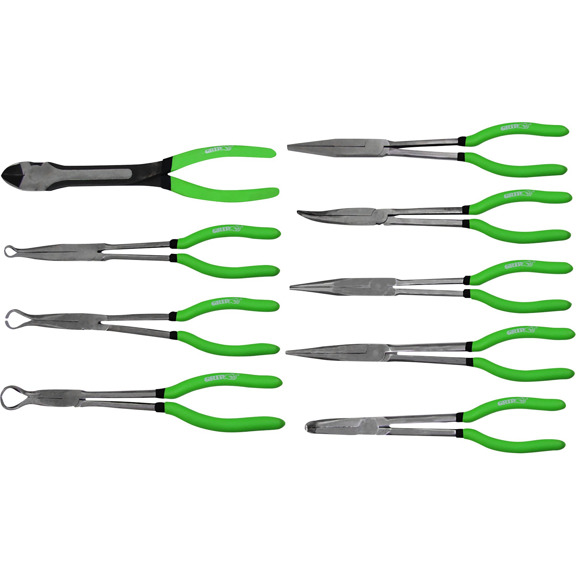 Grip 9-Pc. 11in. Pliers Set, Model# 57016 | Northern Tool