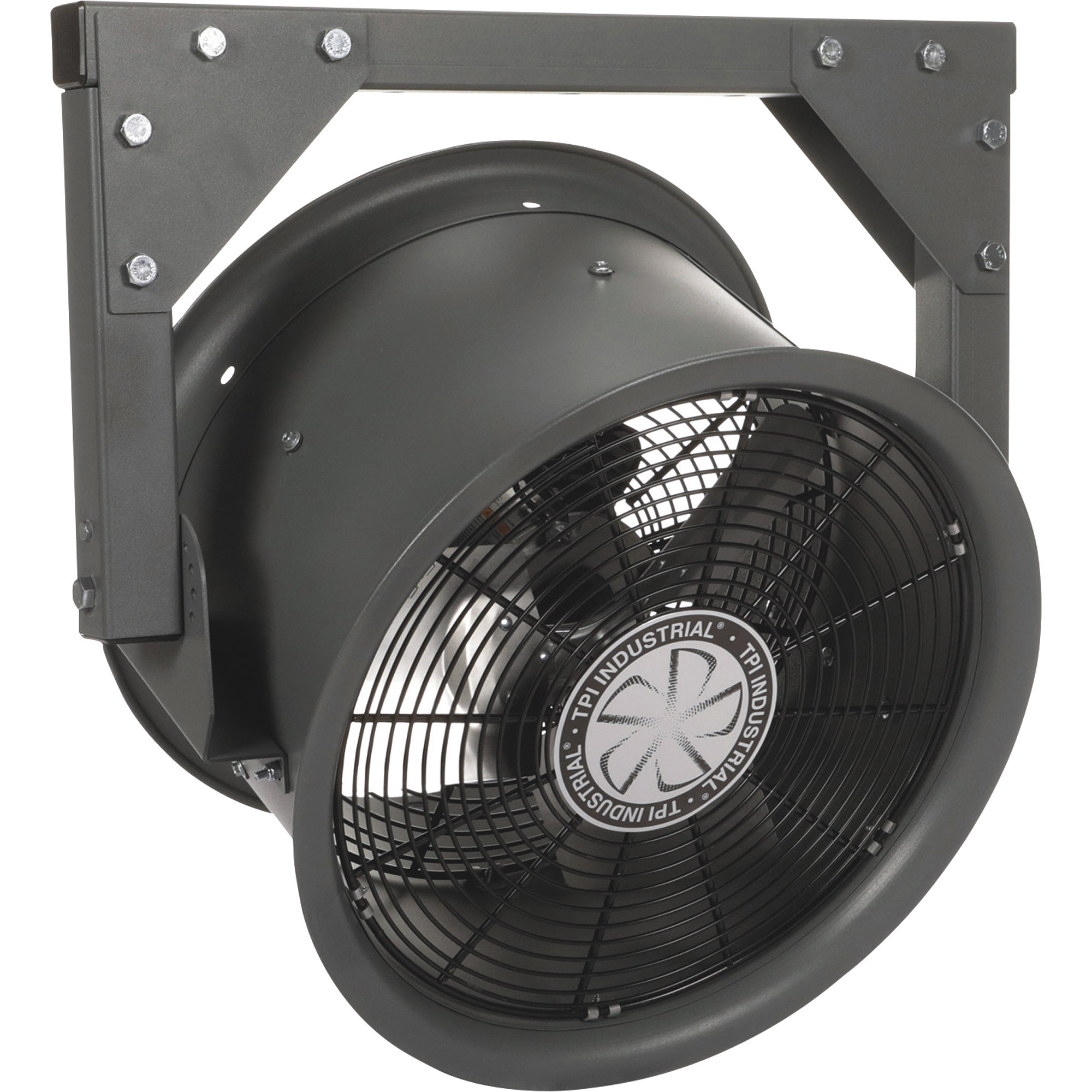 TPI High-Velocity Air Circulator Fan - 18in. Diameter, Wall Mount, 3000 ...