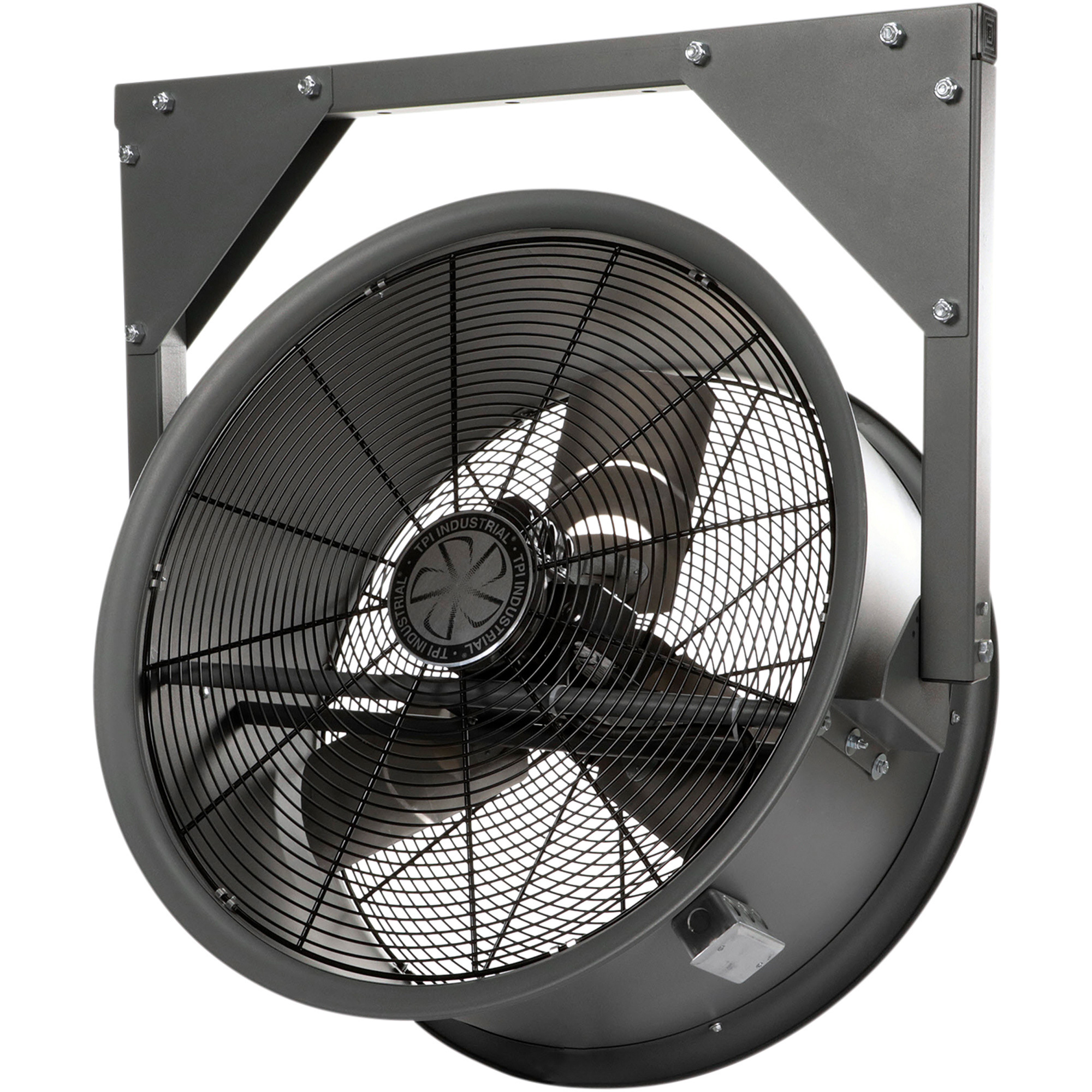 TPI High Velocity, Wall-Mount, Commercial-Grade Fan — 30in. Dia, 1 HP ...