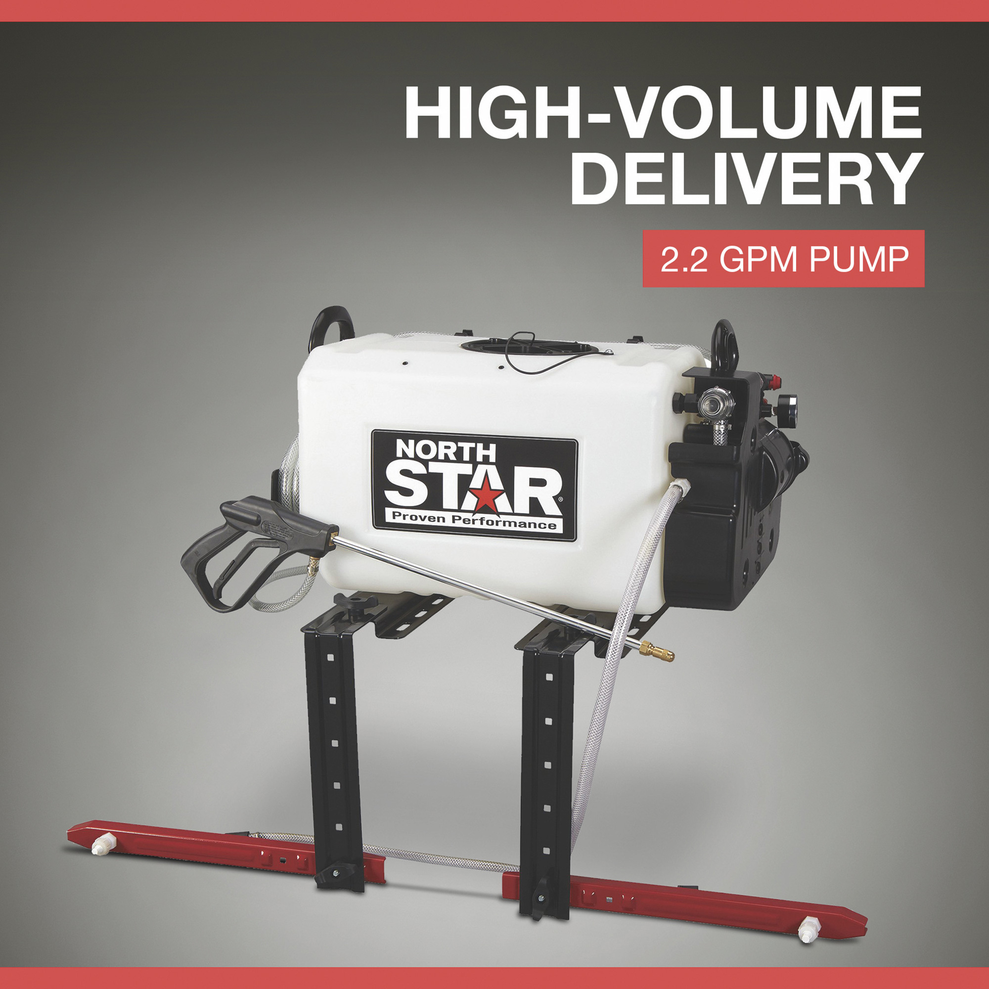NorthStar ATV Broadcast and Spot Sprayer with 2-Nozzle Boom, 16-Gallon ...