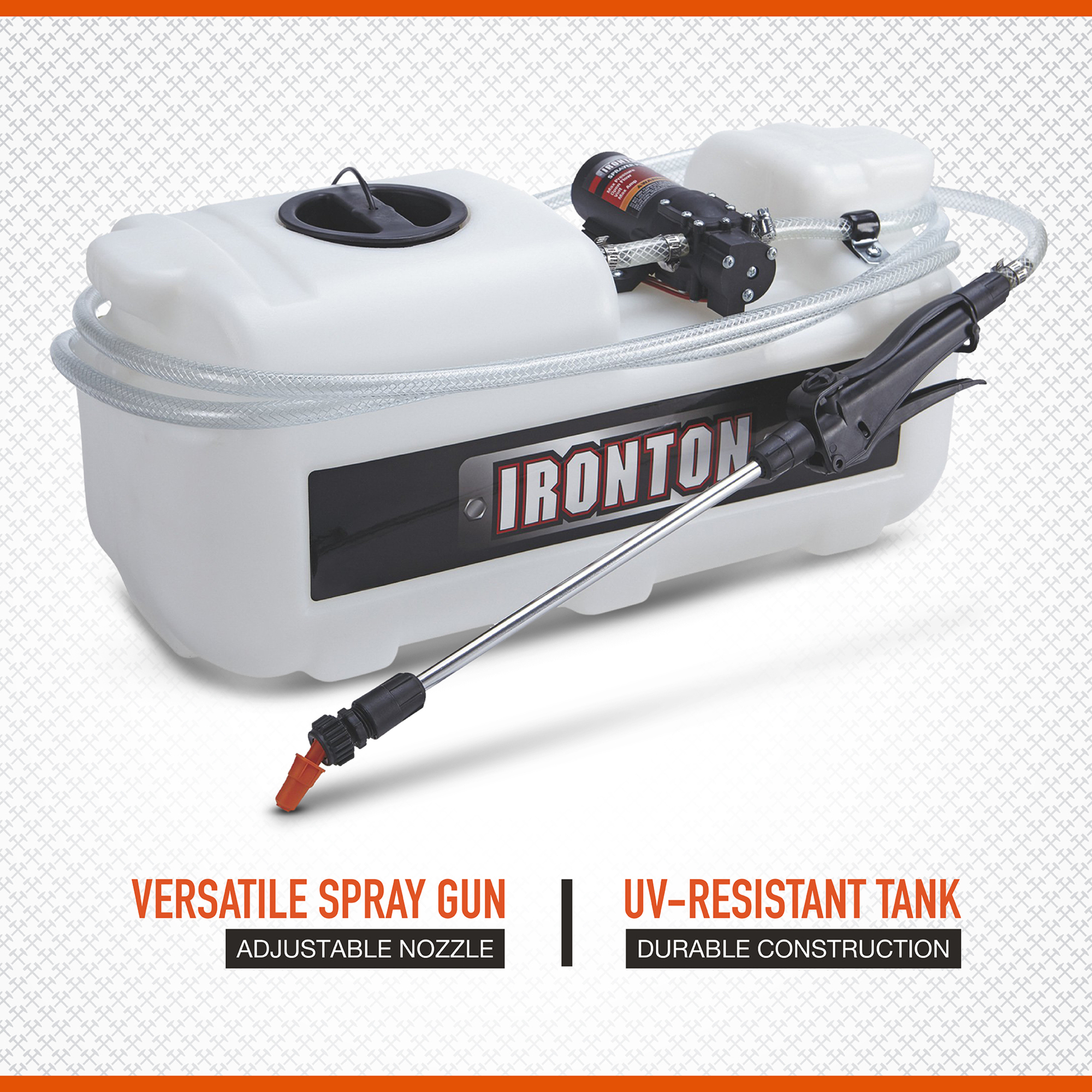 Ironton ATV Spot Sprayer, 5-Gallon Capacity, 1 GPM, 12 Volt | Northern Tool