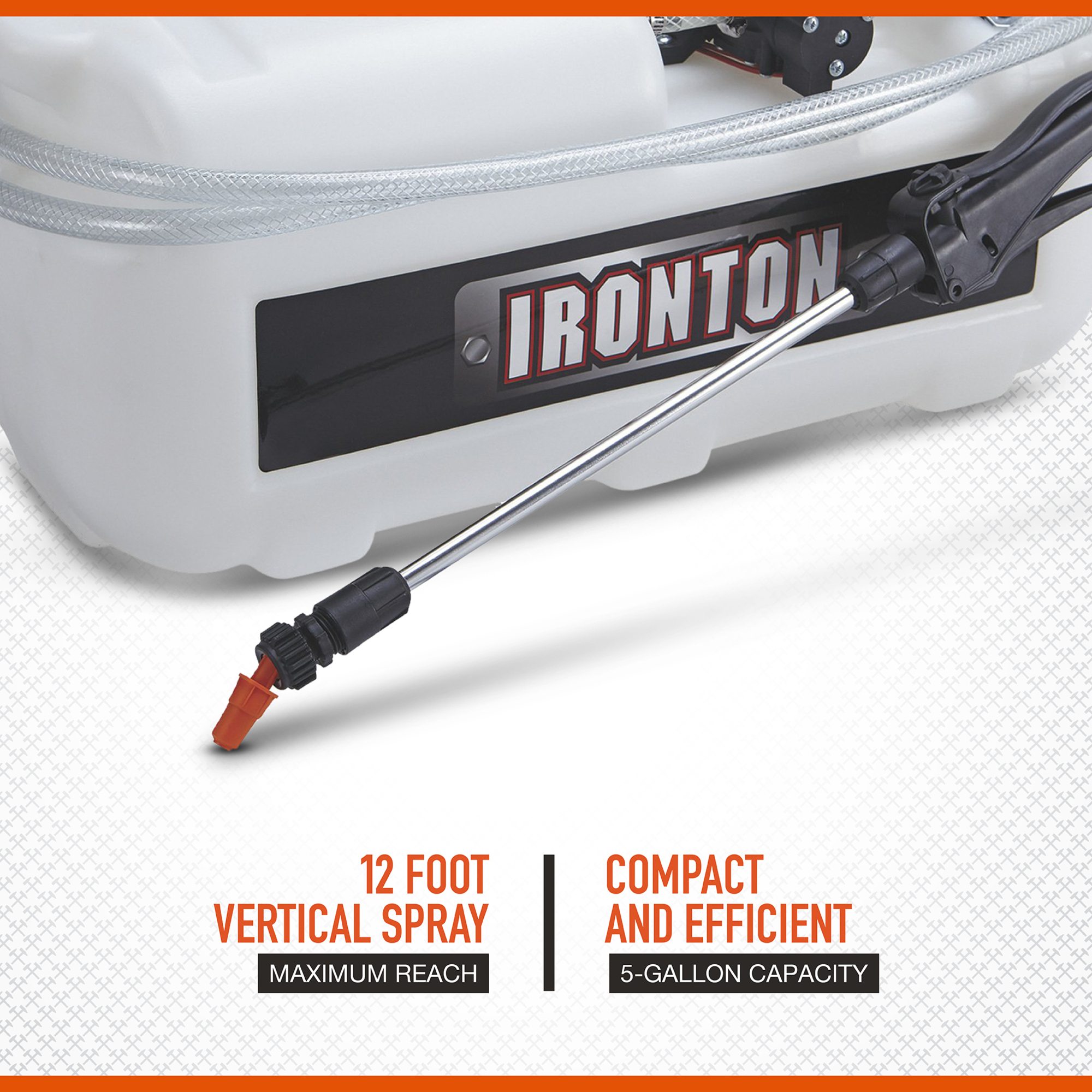 Ironton ATV Spot Sprayer, 5-Gallon Capacity, 1 GPM, 12 Volt | Northern Tool