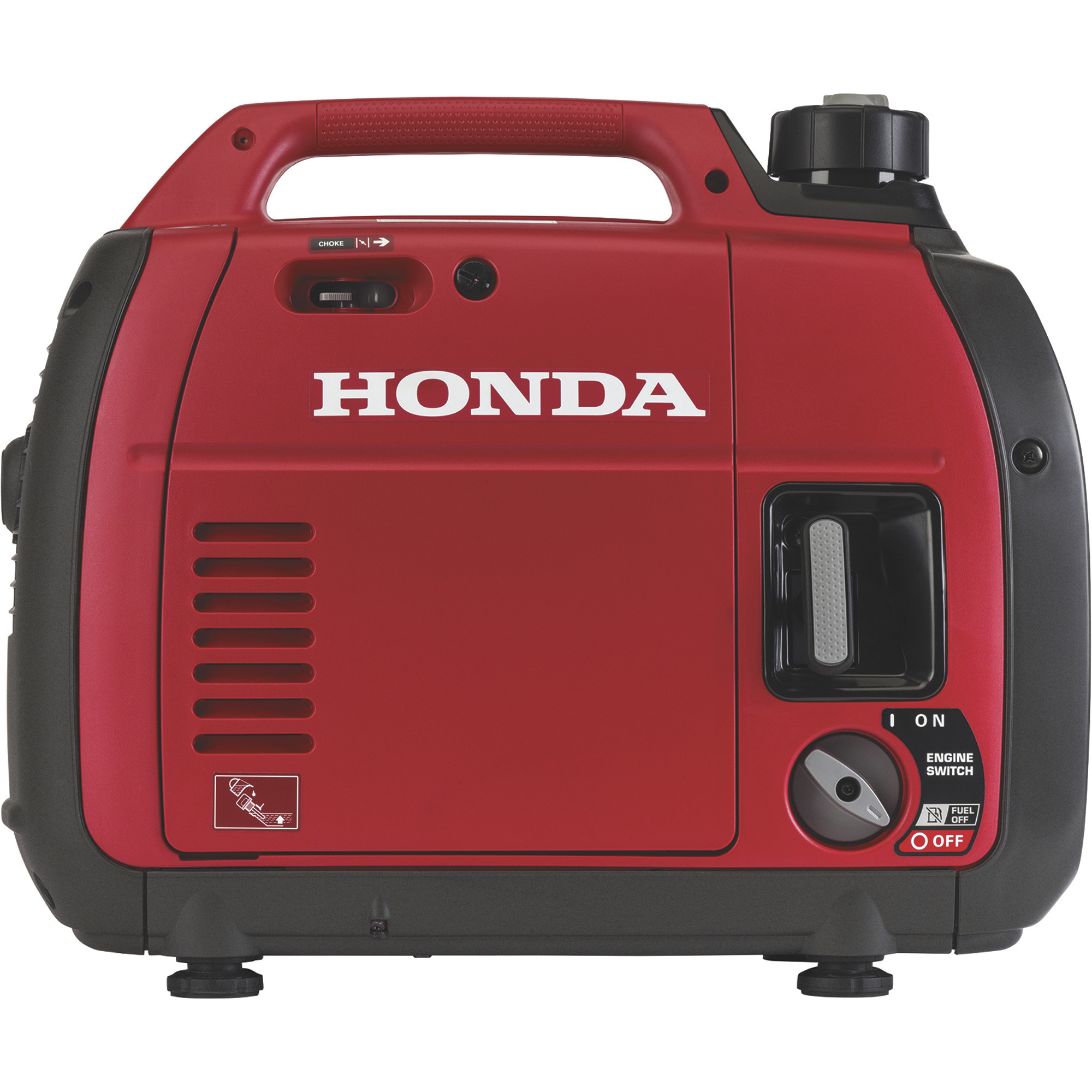 Honda Inverter Generator, 2200 Surge Watts, 1800 Rated Watts, Model ...