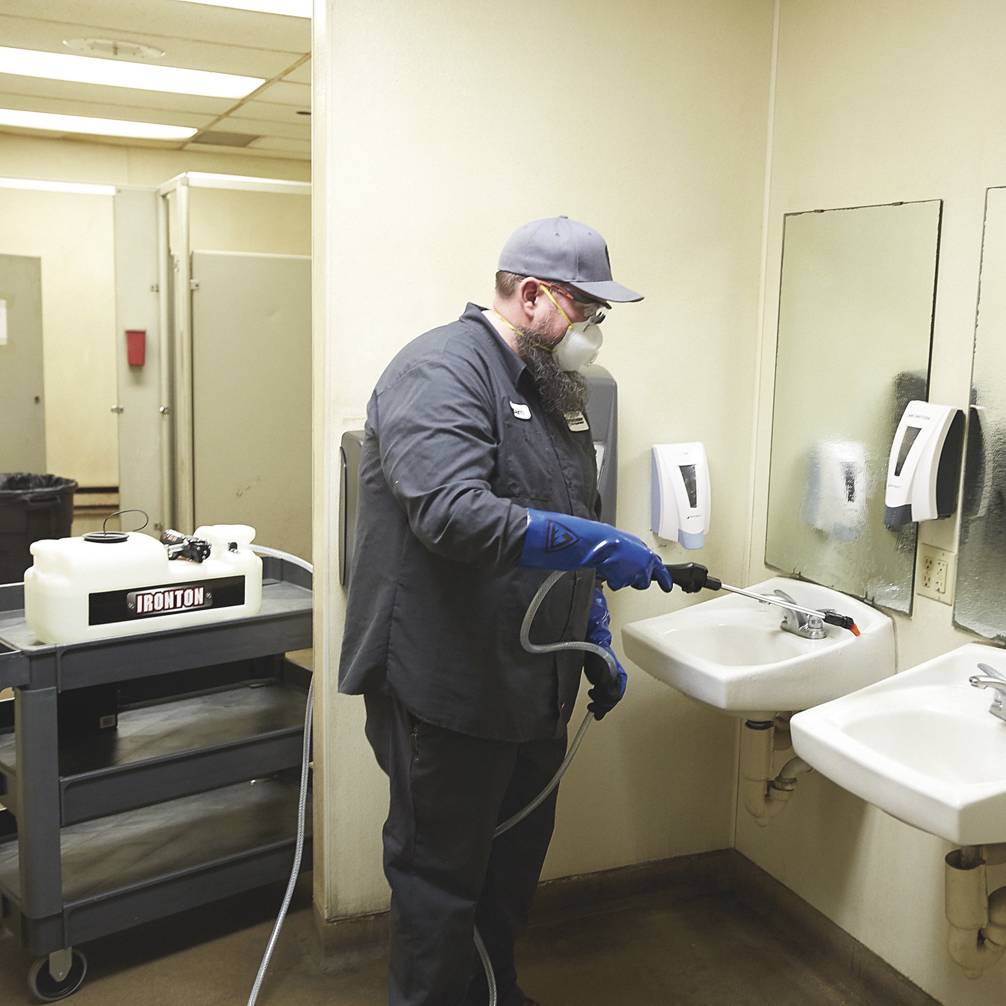 Ironton Disinfectant Spot Sprayer System — 5-Gallon Capacity, 1 GPM, 12 ...