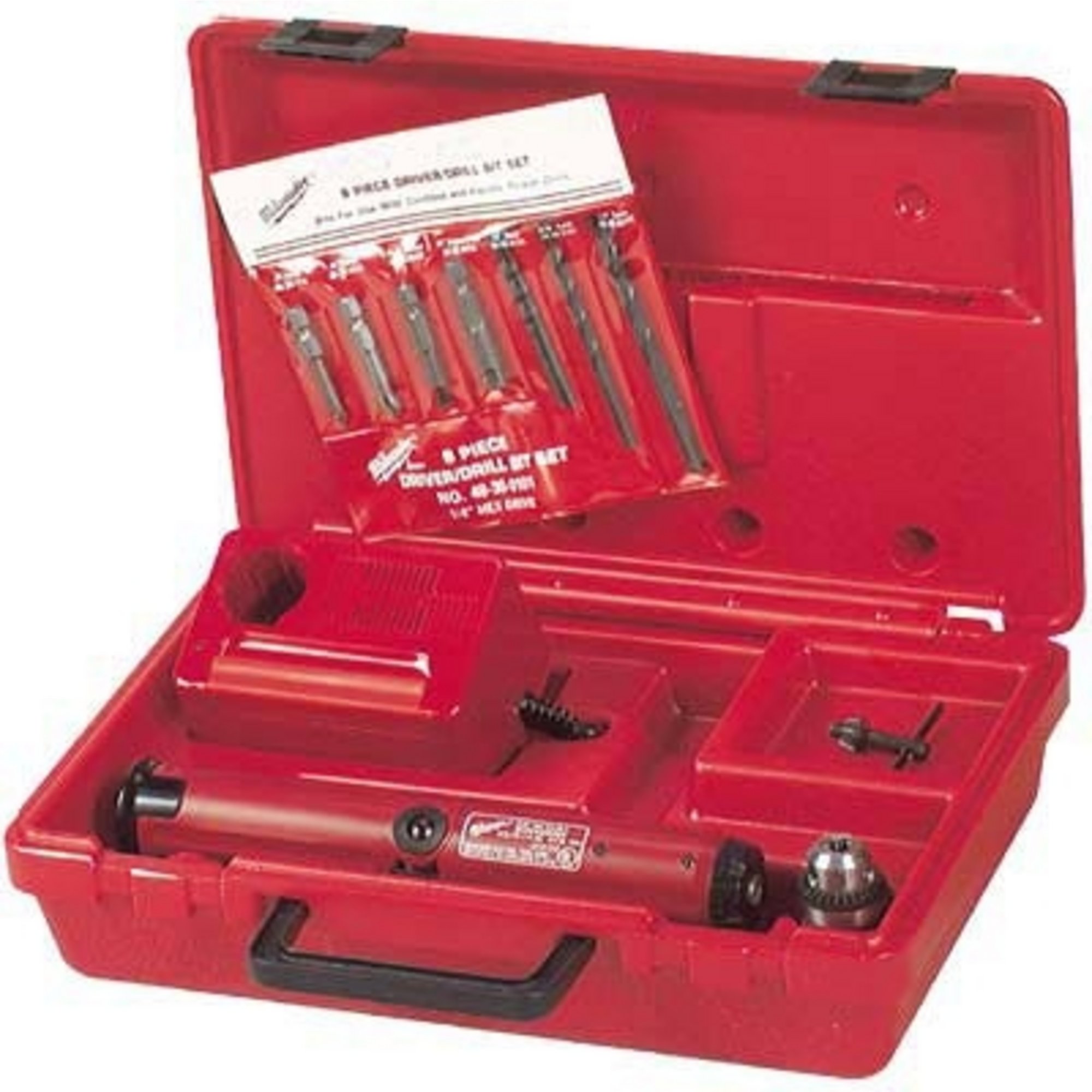 Milwaukee Cordless Screwdriver — 2.4 Volt, 190 RPM, 22in.-Lbs. Torque ...