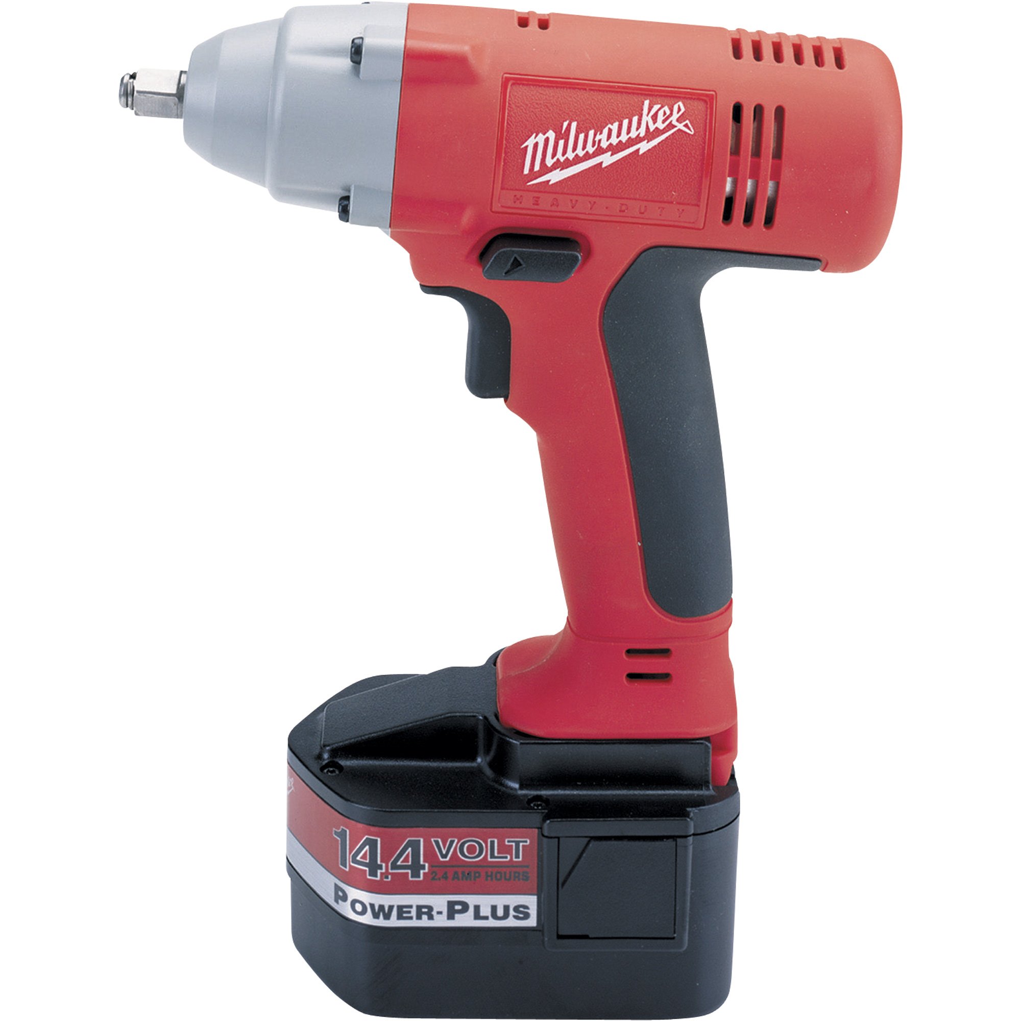 Milwaukee Impact Wrench — 14.4 Volt, 2600 RPM, 3/8in. Size, 88ft.-Lbs. Torque, Model# 9082-22 ...