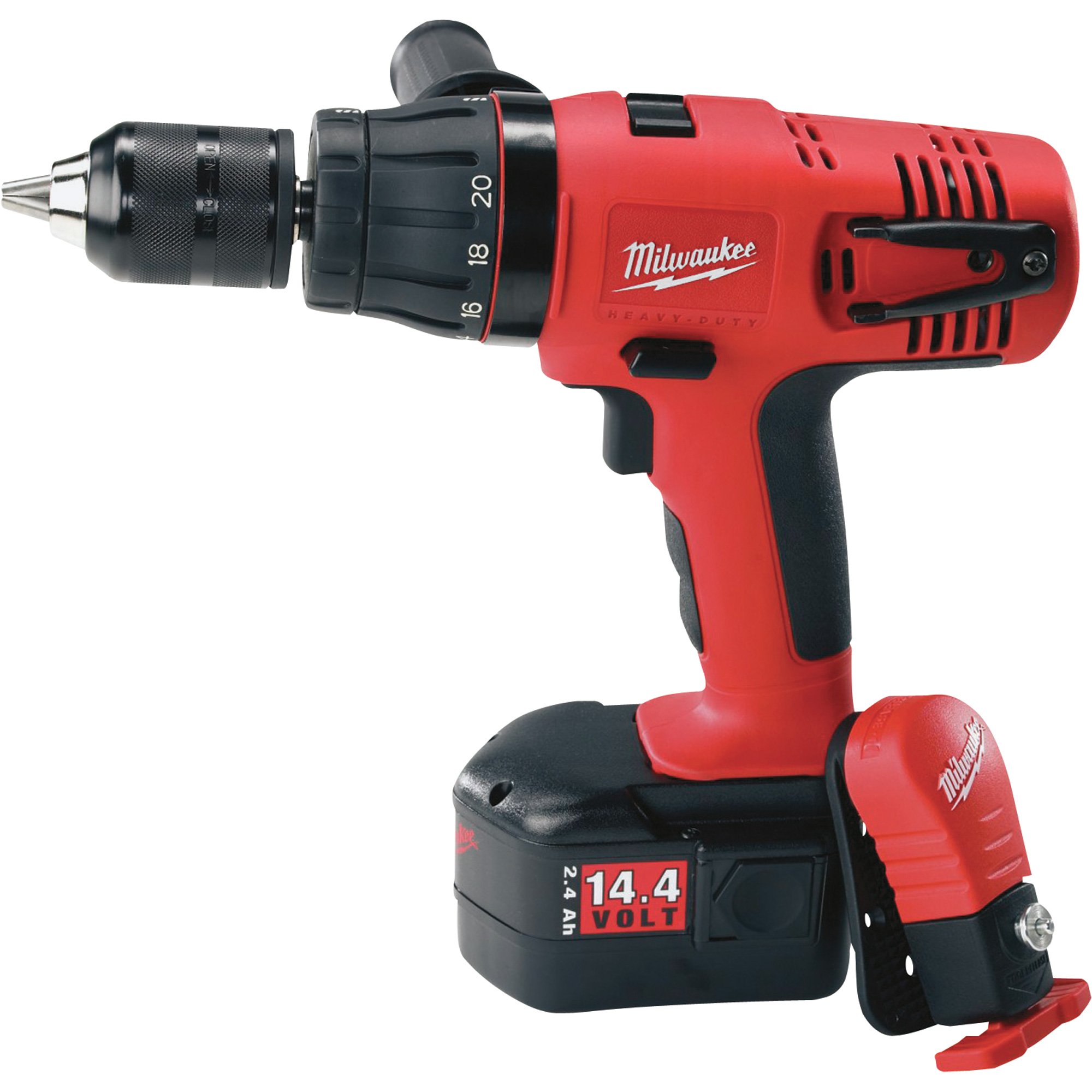 Milwaukee Cordless Drill — 14.4 Volt, 350in.-Lbs. Torque, 1700 RPM, 1 ...