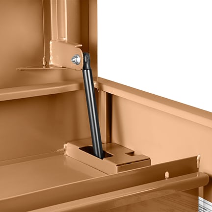 KNAACK Storagemaster Piano Box, Tan, 47.8 Cu. Ft., 60in.W x 30in.D x ...