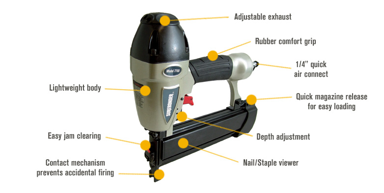 Surebonder 3-in-1 Finishing Stapler/Nailer, Model# 7760 | Northern Tool
