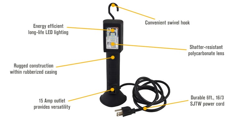 Stonepoint LED Work Light — 400 Lumens, Model# CTL-400 | Northern Tool