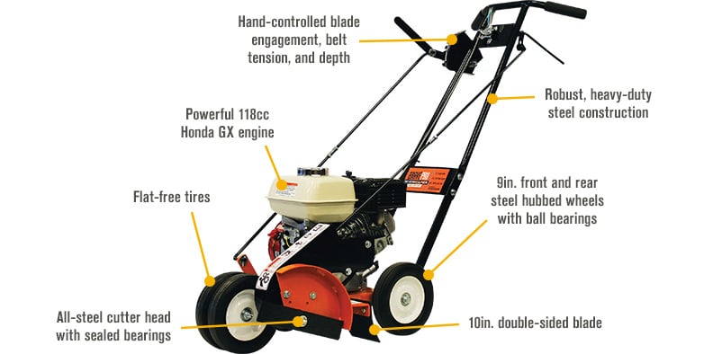 BravePro, BRAVEPRO EDGER W/GX120 Horsepower 4 HP, Model# BRPE105H ...